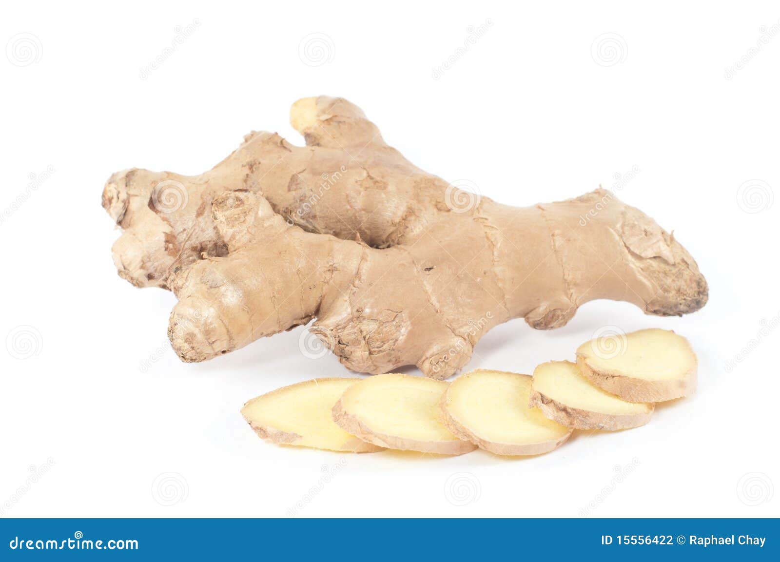 Ginger Root and Slices (Zingiber Officinale) Stock Photo - Image of ...