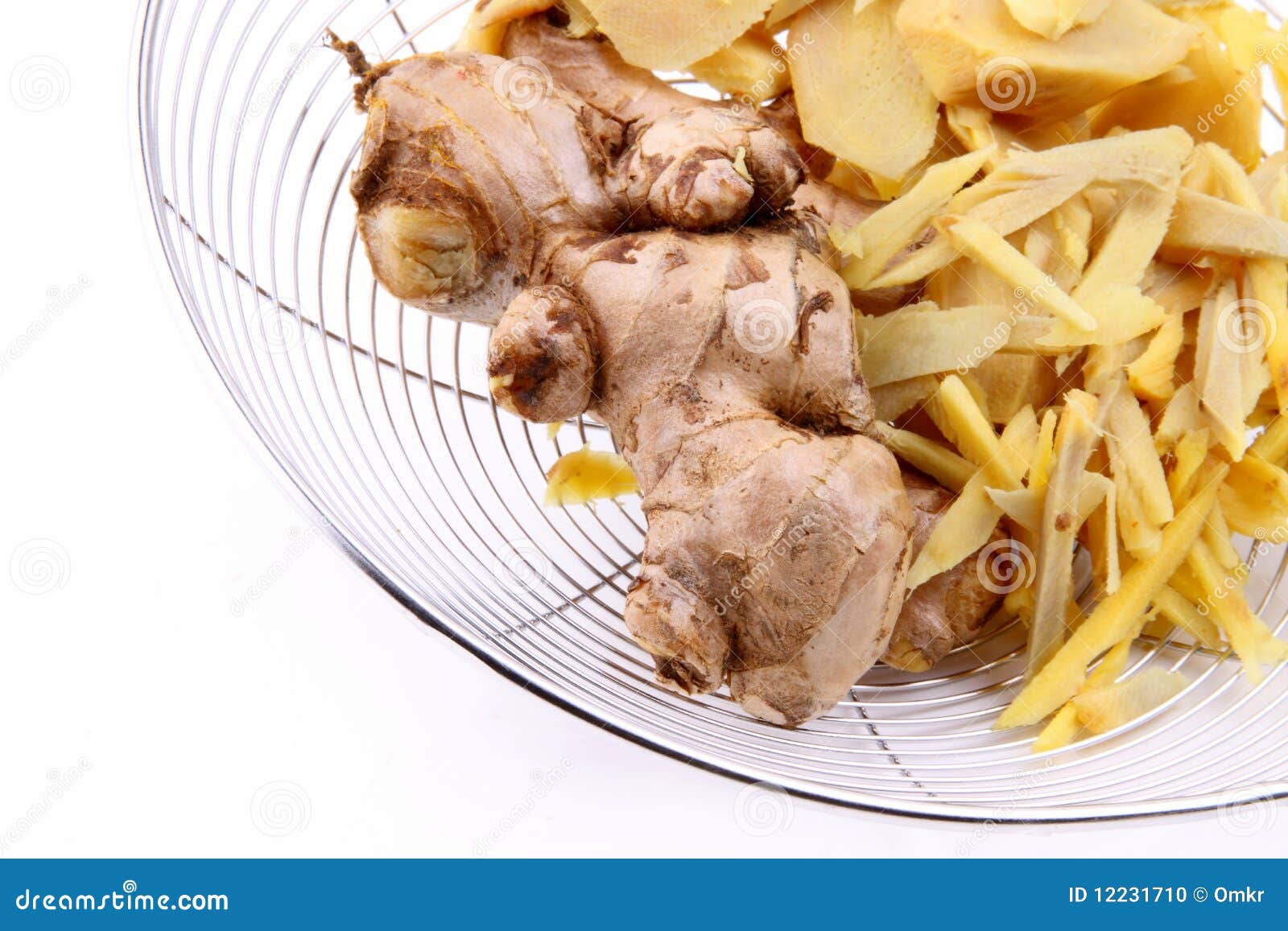 Ginger and slices stock photo. Image of freshness, gourmet - 12231710