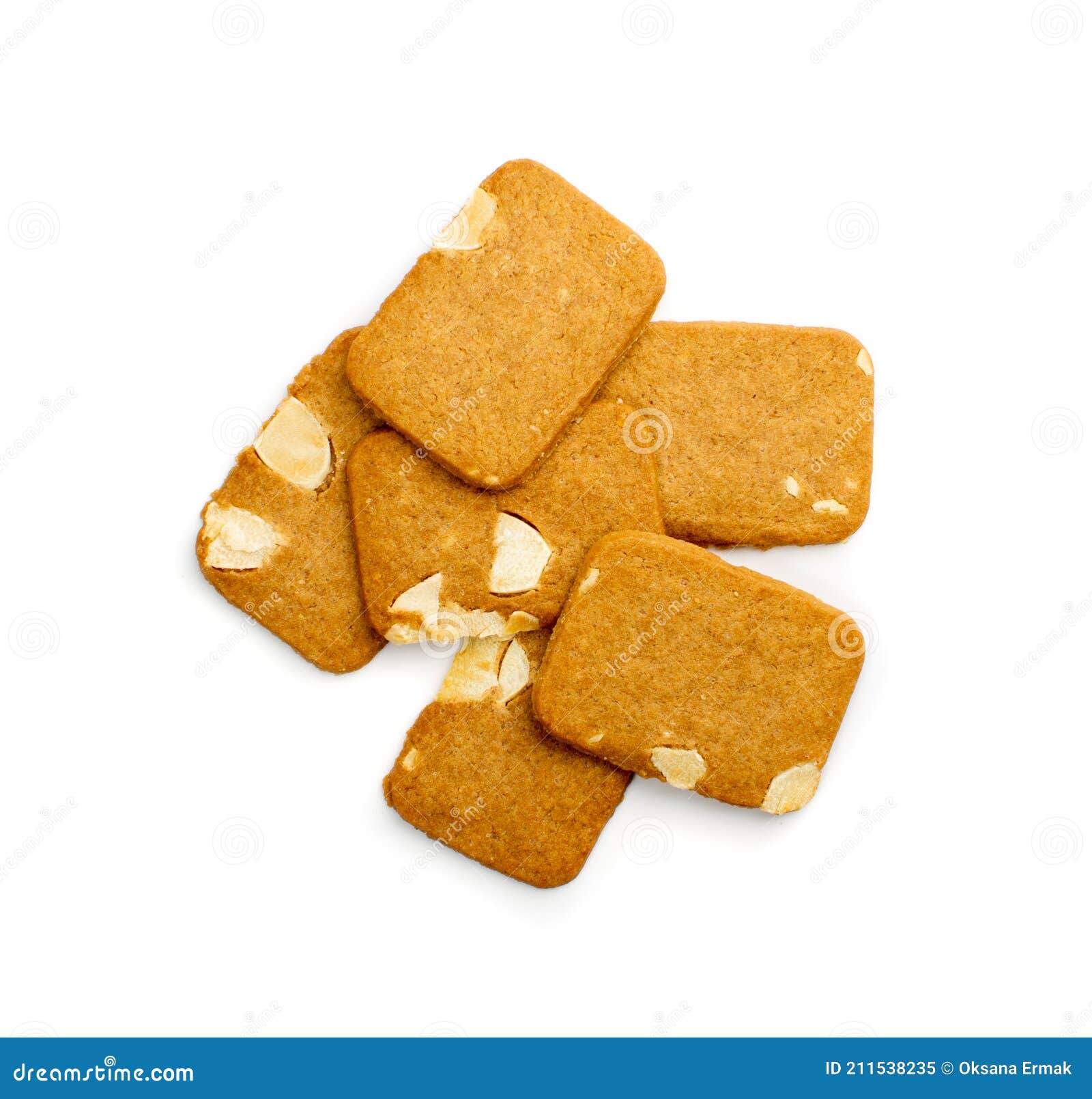 Ginger Snap Isolated, Rectangular Ginger Nut, Biscuit Square Cookies ...