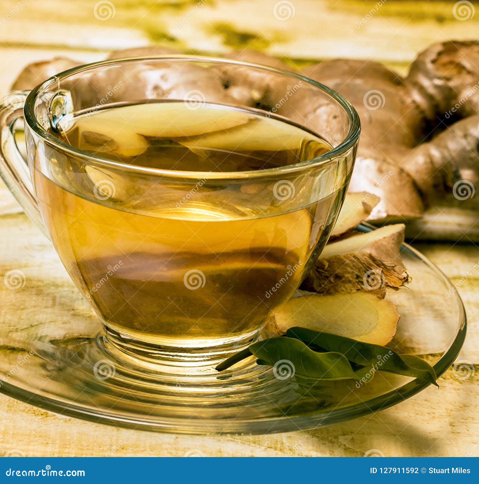 Ginger Tea Cup Indicates Refreshment Refreshing and Spiced Stock Photo ...