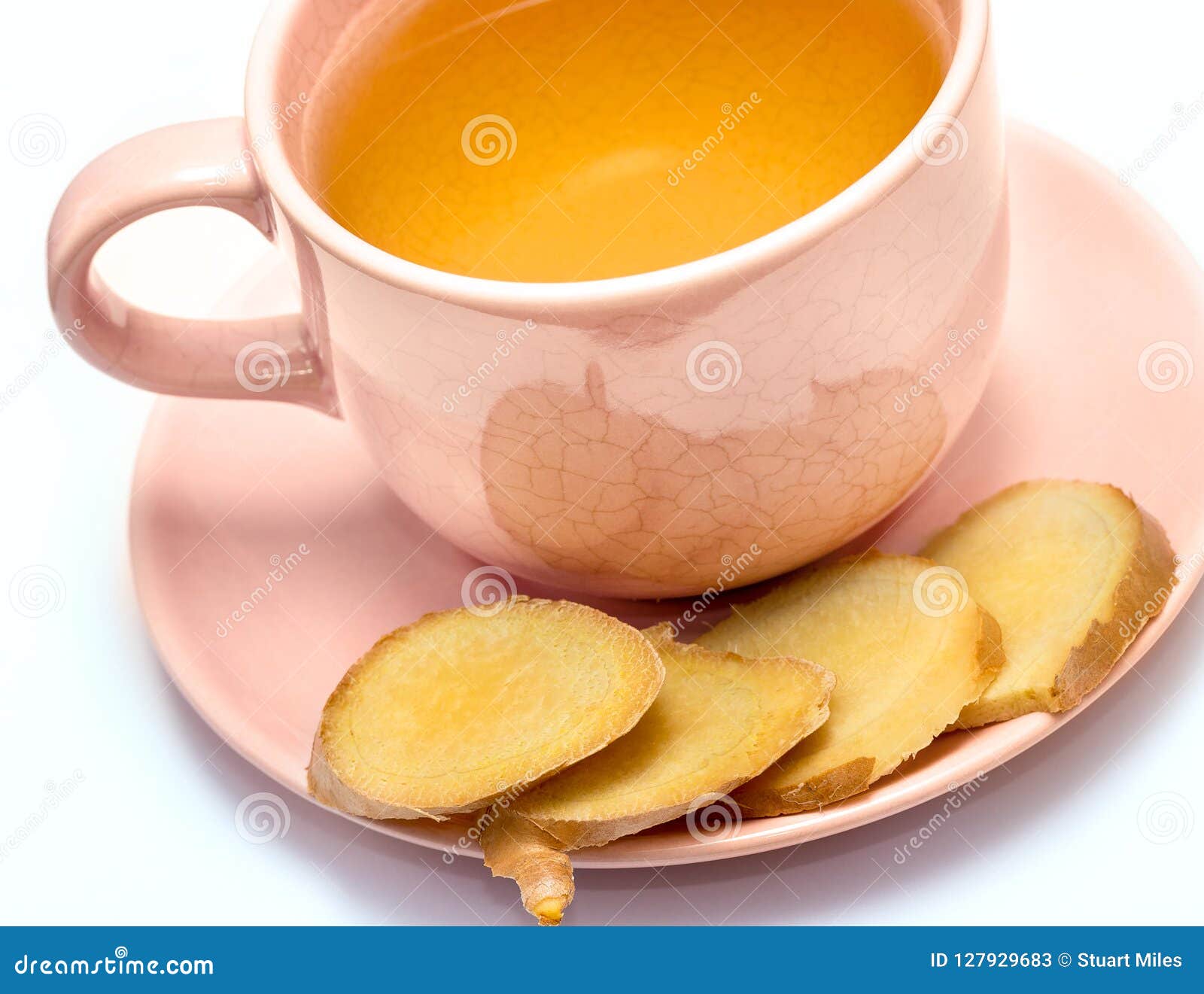 Ginger Tea Cup Represents Refresh Spiced and Refreshments Stock Image ...