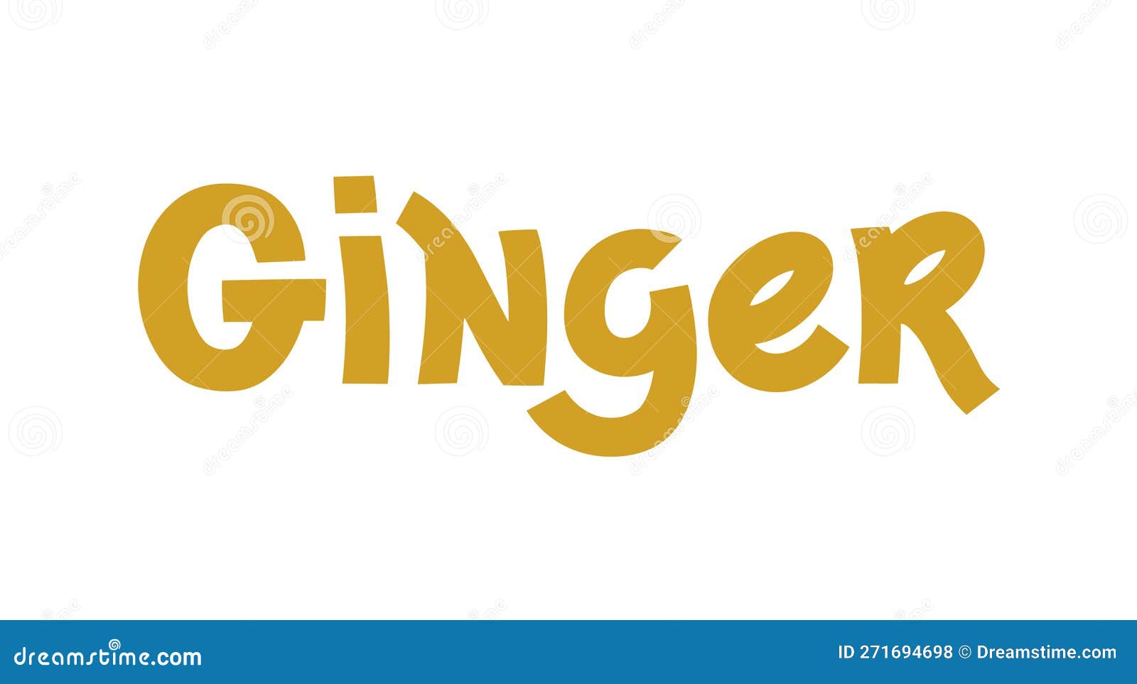 Vector Hand Written Curry Text Isolated White Background Clipart And ...