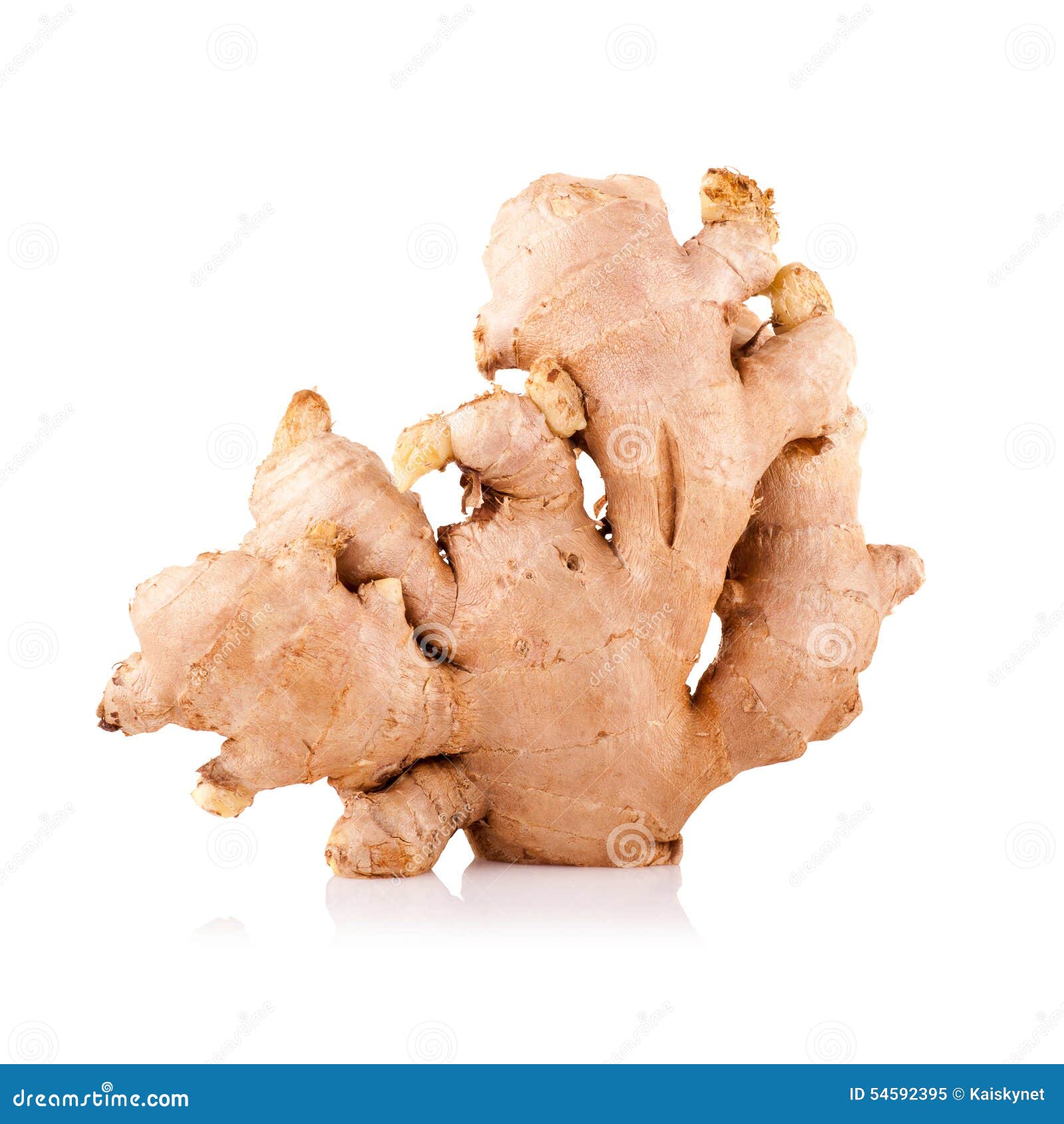 Ginger on white background stock image. Image of ingredient - 54592395