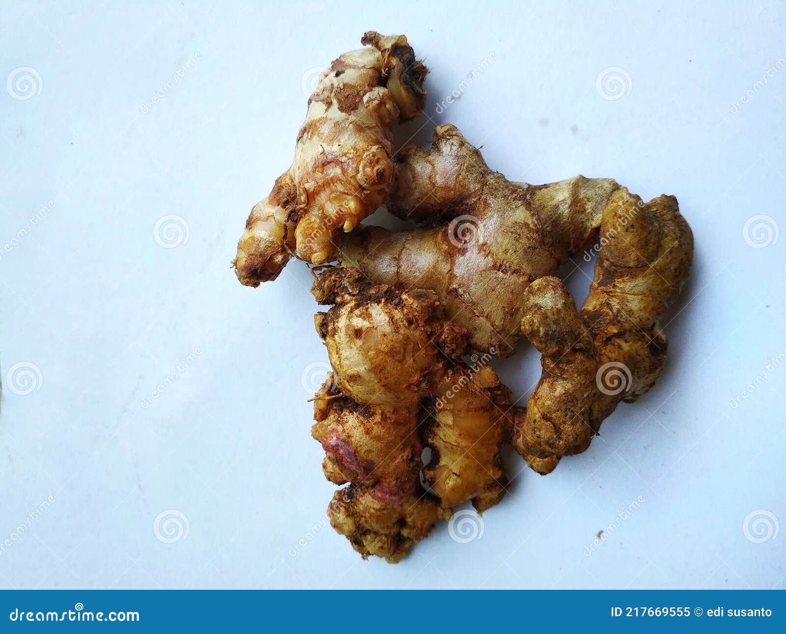 Ginger White. Ginger Isolated White Stock Image - Image of macro ...