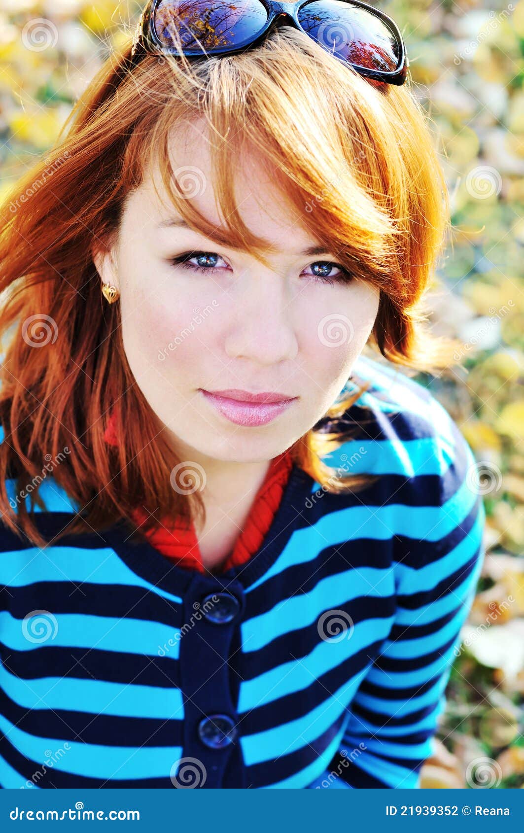 Ginger woman stock photo. Image of beauty, leisure, adult - 21939352