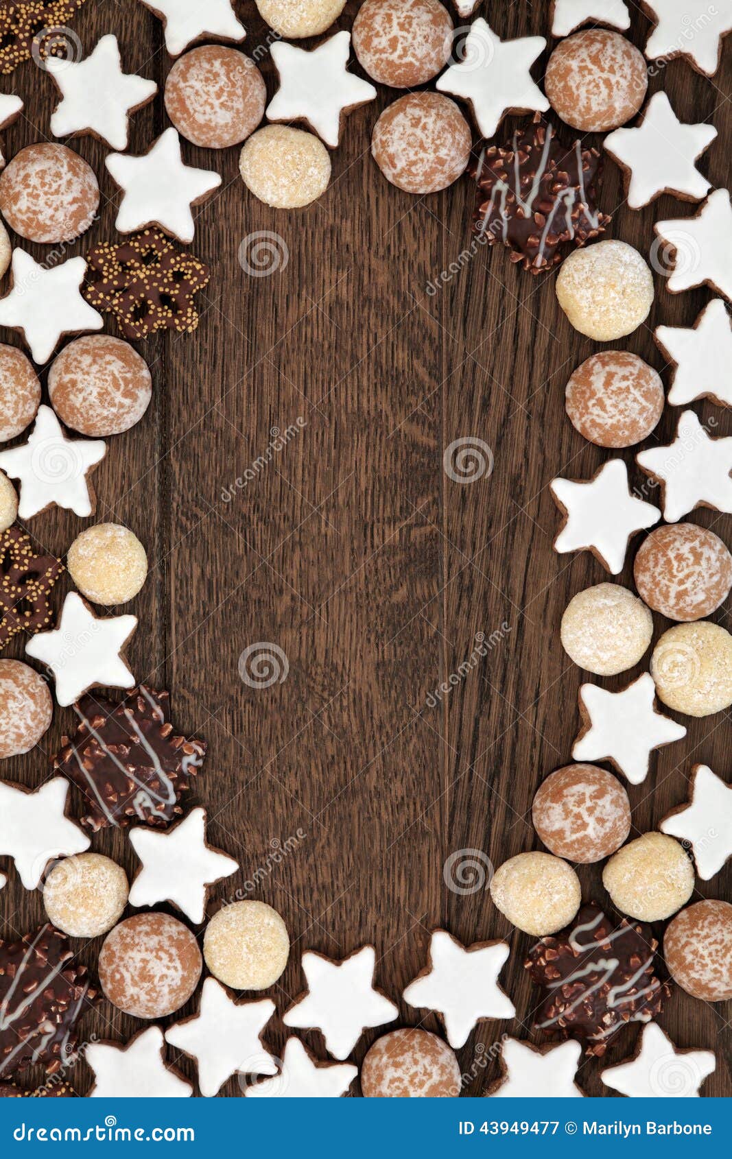 Gingerbread Biscuit Background Stock Image - Image of background ...