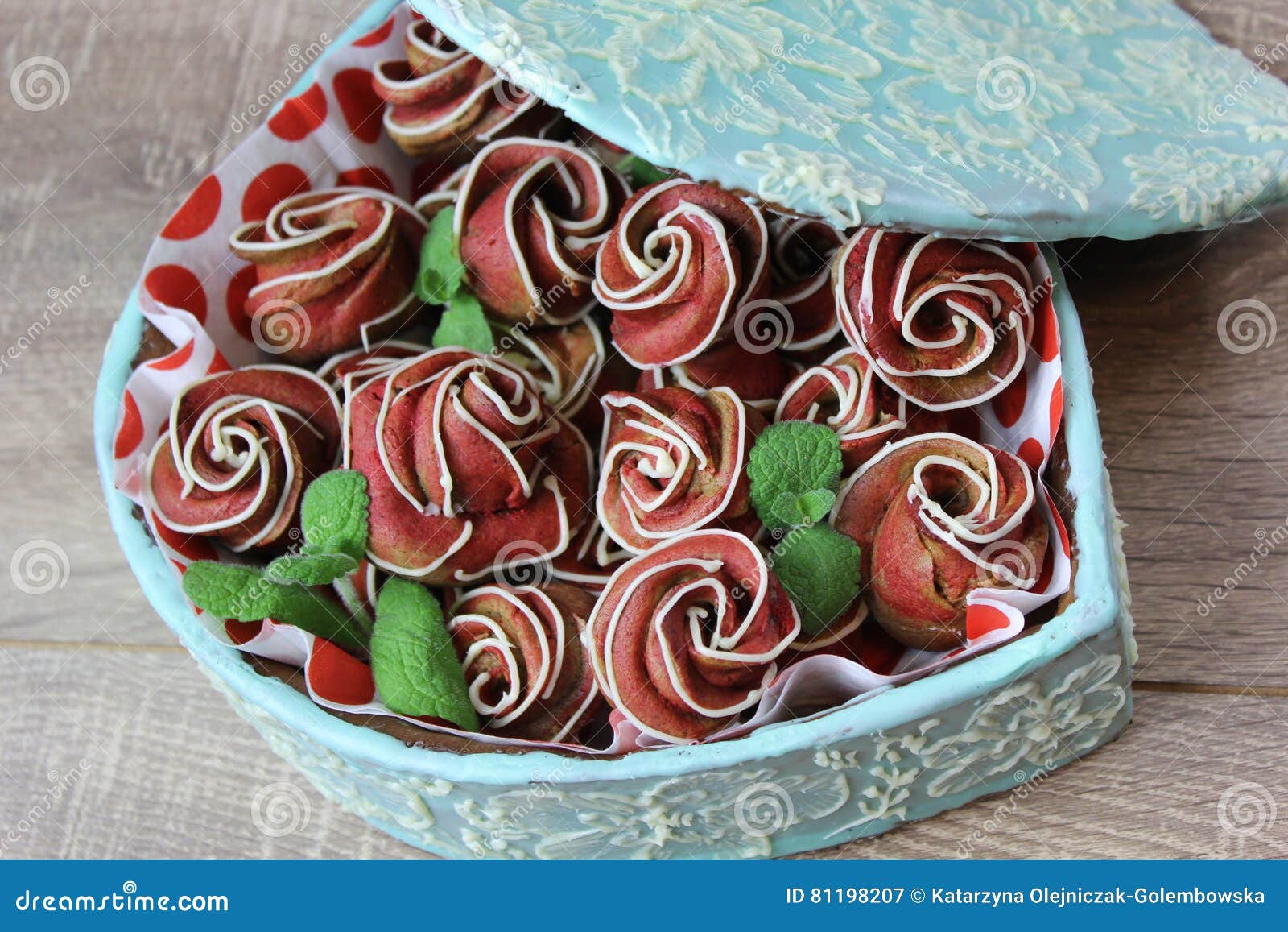 Gingerbread box stock image. Image of chocolate, gingerbread - 81198207