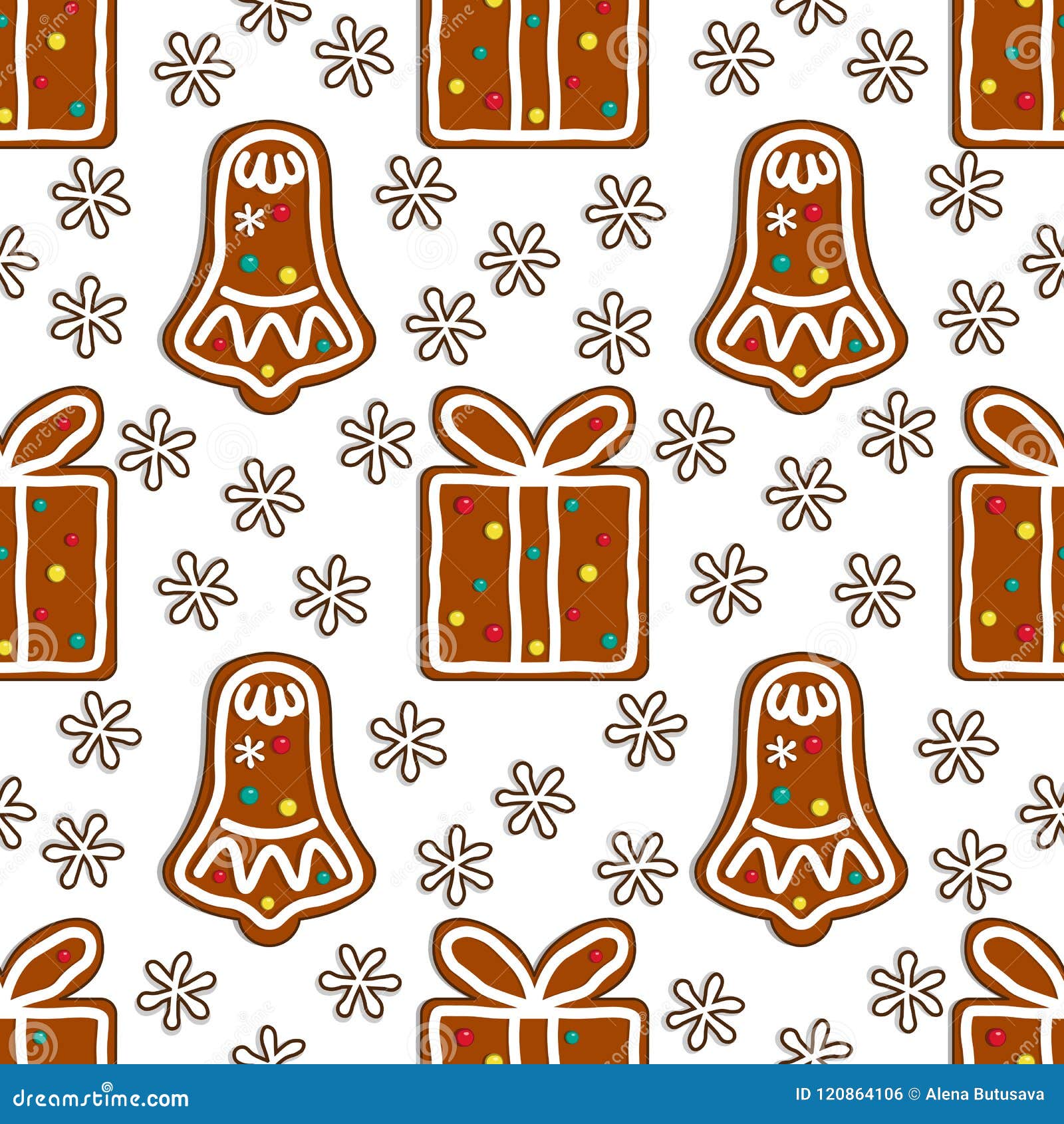 Gingerbread Candy Seamless Pattern Stock Illustration - Illustration of ... Gingerbread Candy Seamless Pattern Stock Illustration - Illustration of ...