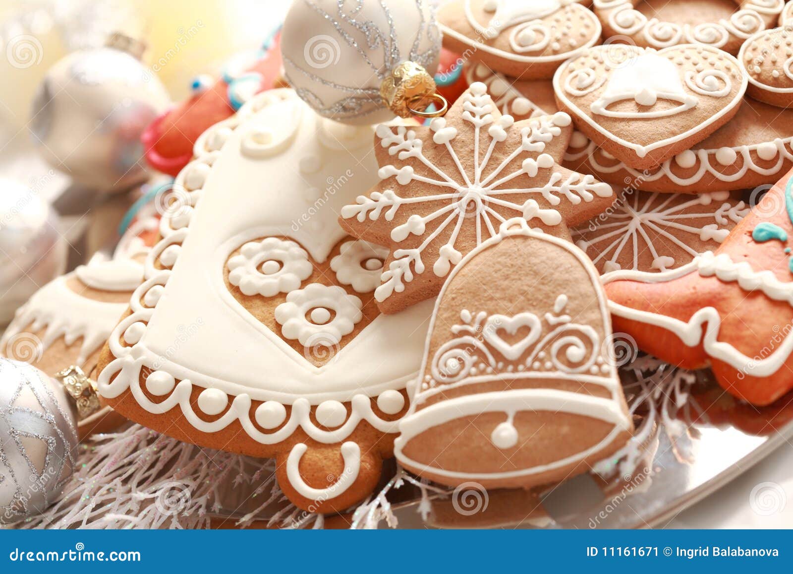 Gingerbread for Christmas stock image. Image of candles - 11161671