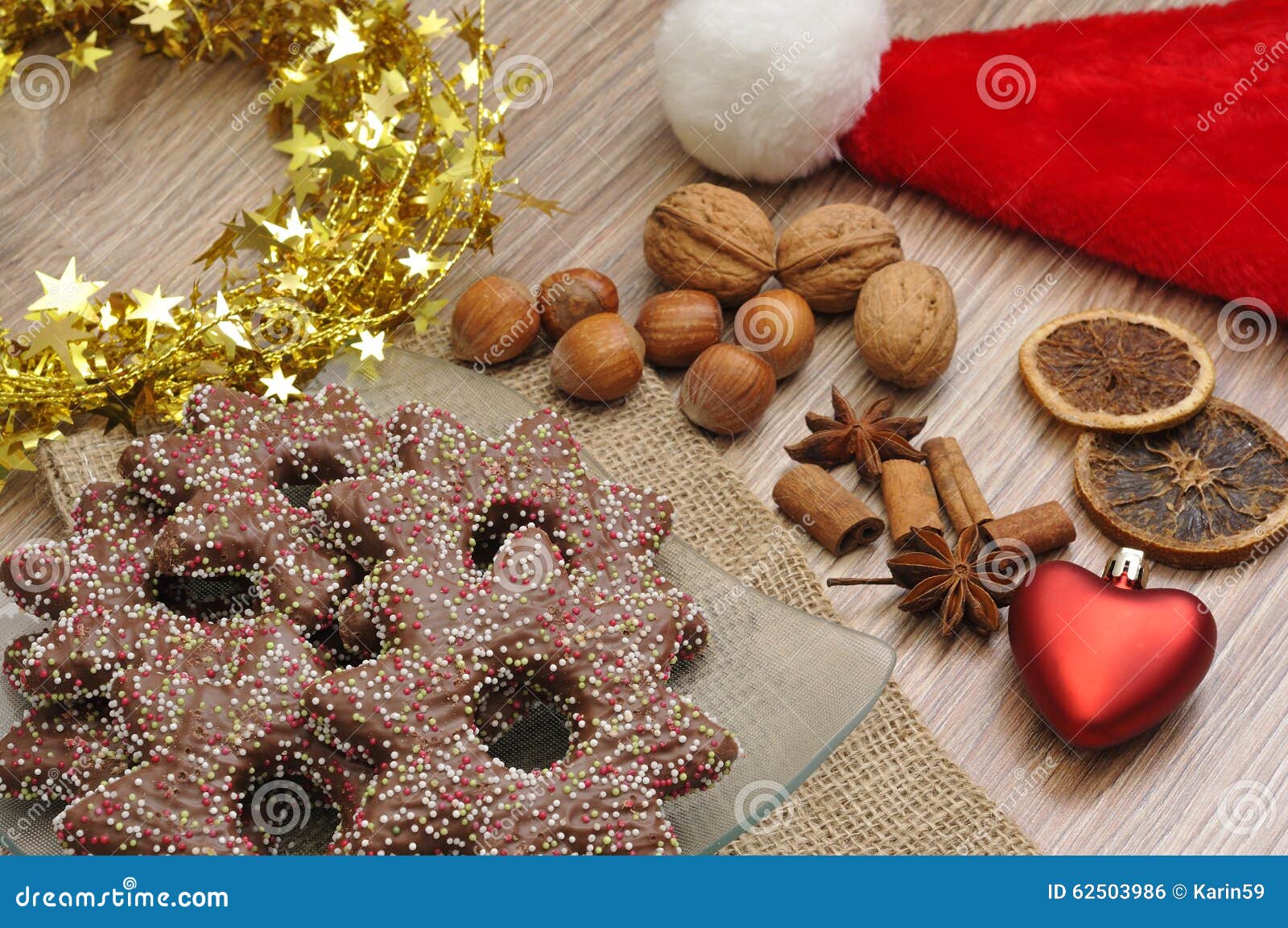 Gingerbread for Christmas stock photo. Image of traditional - 62503986