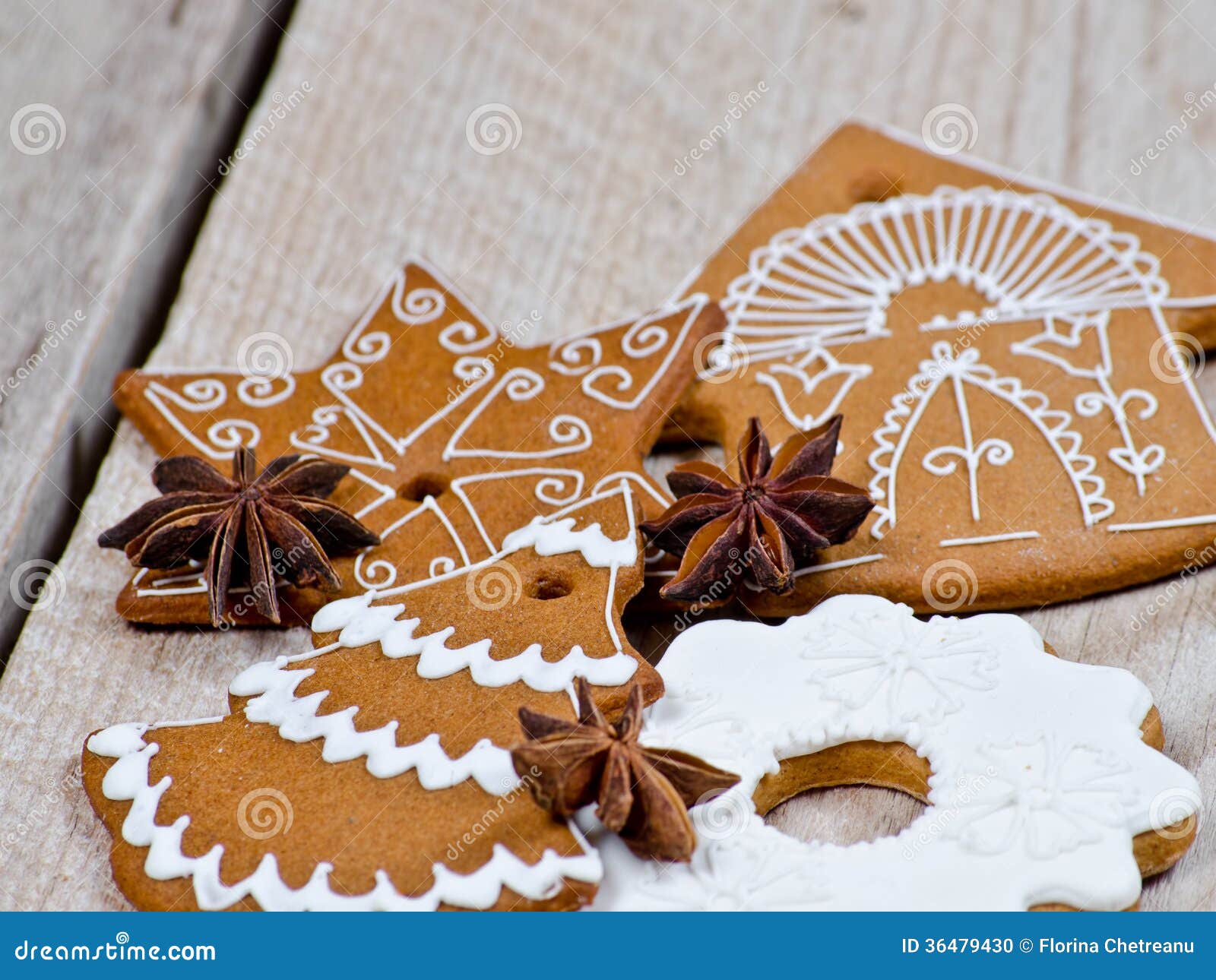 Gingerbread in Christmas Time Stock Photo - Image of baked, biscuit ...