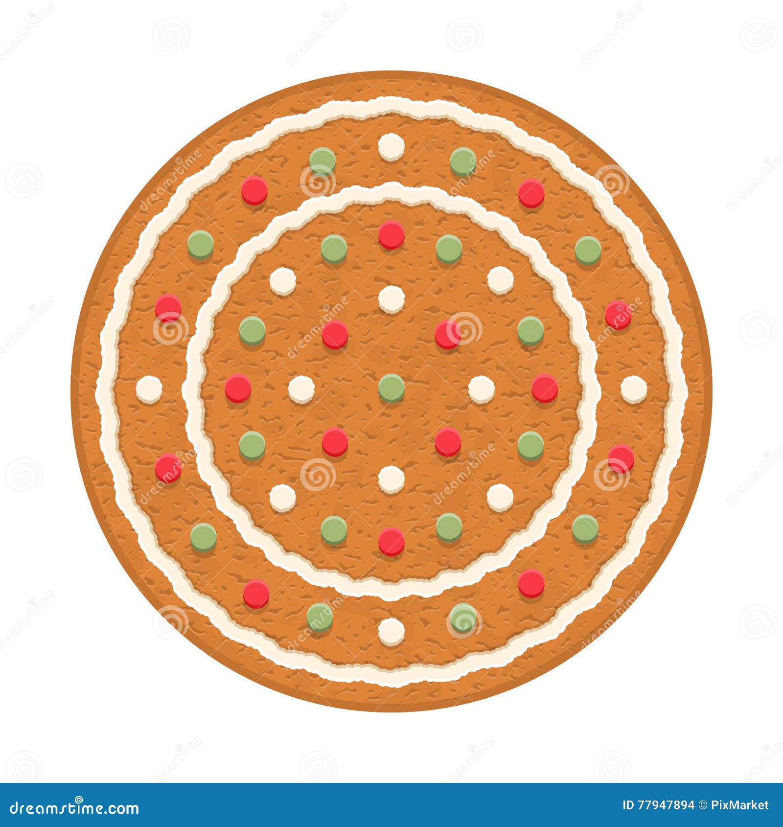 Circle Cookie Royalty-Free Stock Image | CartoonDealer.com #3019966
