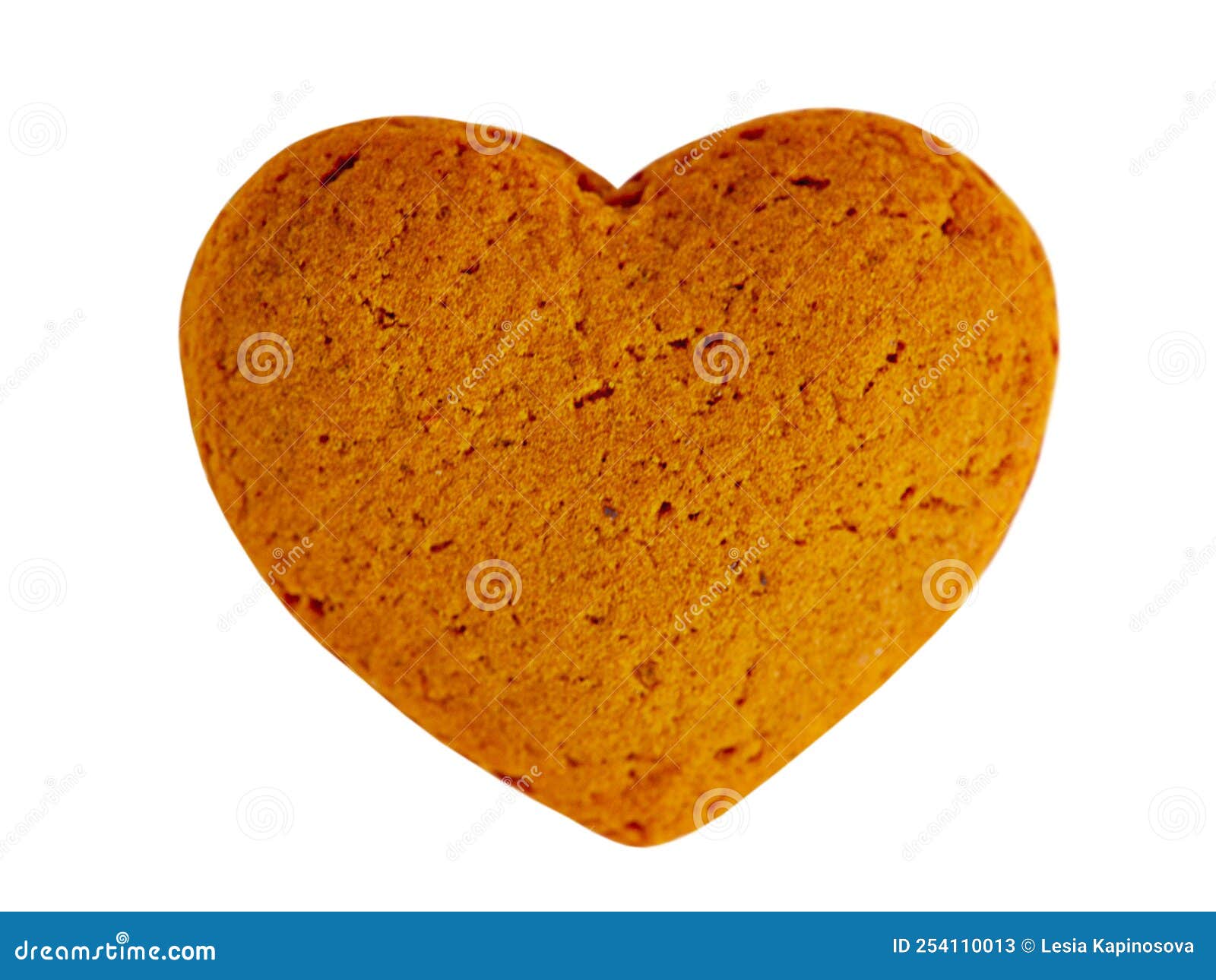 The Shape of Gingerbread in the Form of a Heart, Macro Photo ...