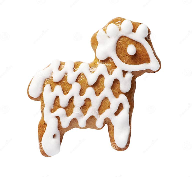 Gingerbread cookie stock image. Image of white, background - 39019989