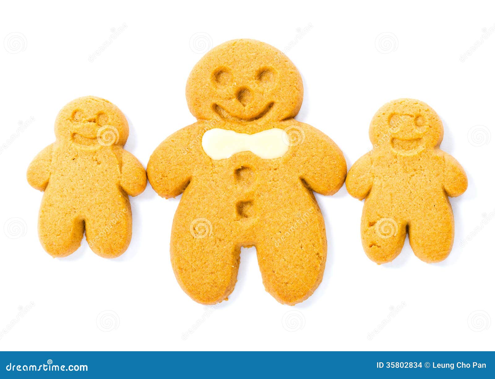 Gingerbread cookies family stock photo. Image of family - 35802834