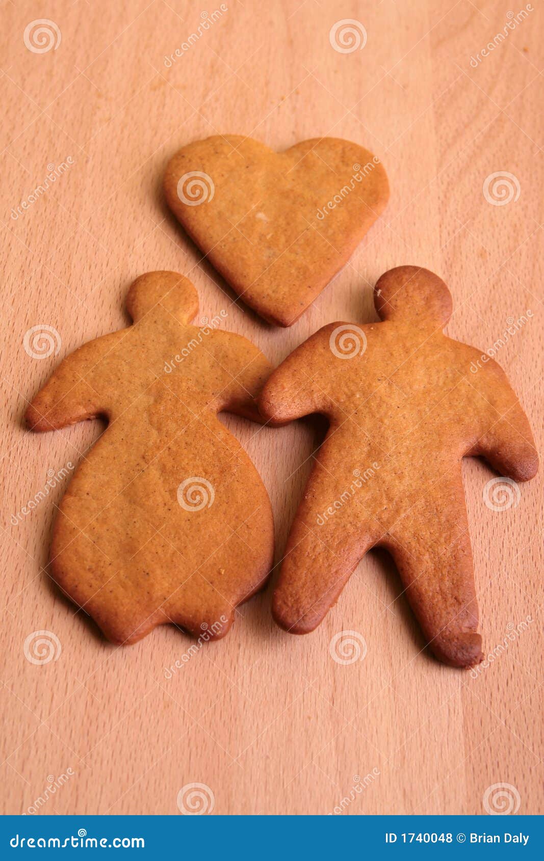 Gingerbread couple stock photo. Image of wooden, gingerbread - 1740048
