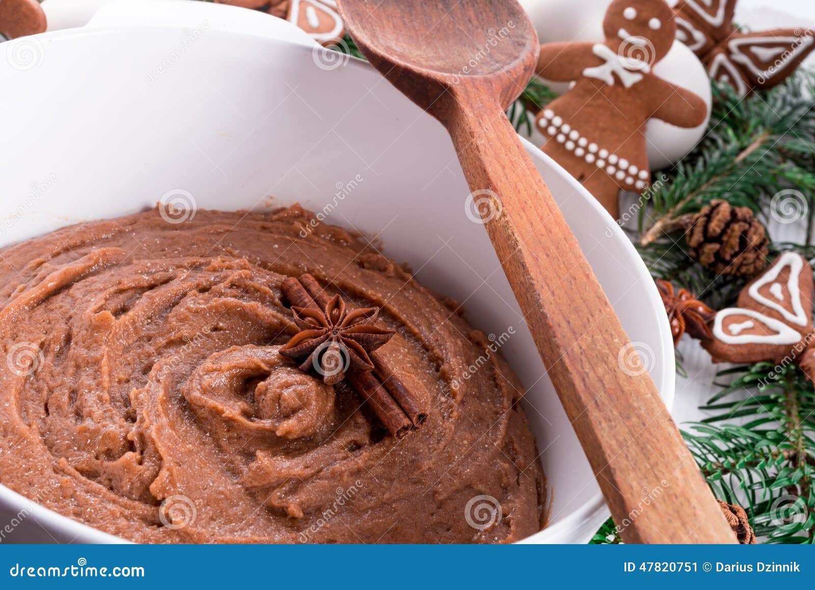 Gingerbread dough stock image. Image of cardamom, holiday - 47820751