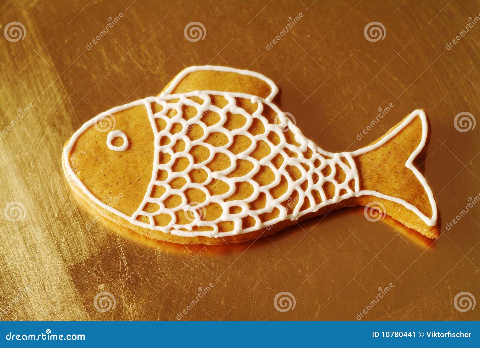 Gingerbread fish stock image. Image of traditional, xmas - 10780441