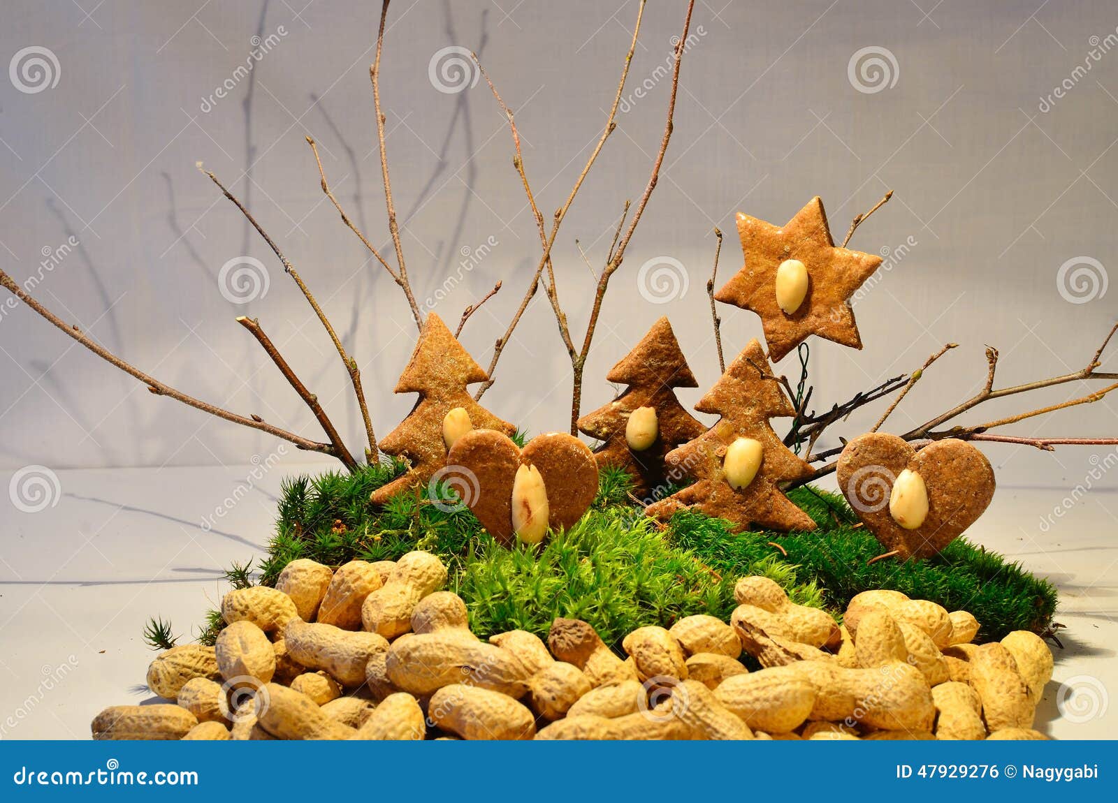 The Gingerbread Forrest stock photo. Image of food, gingerbread - 47929276