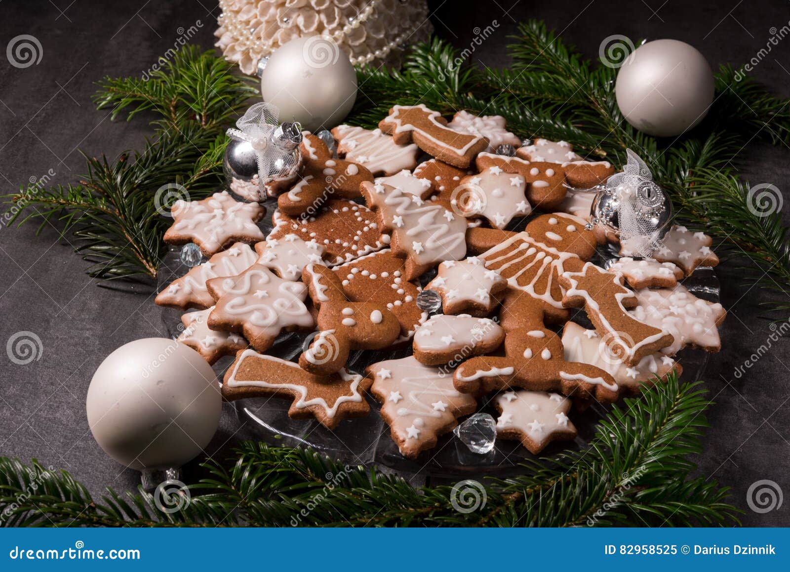 Gingerbread stock image. Image of dessert, fresh, celebration - 82958525