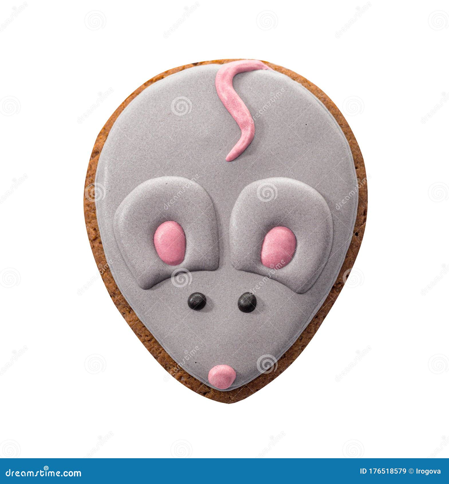 Gingerbread ginger Mouse stock image. Image of happiness - 176518579