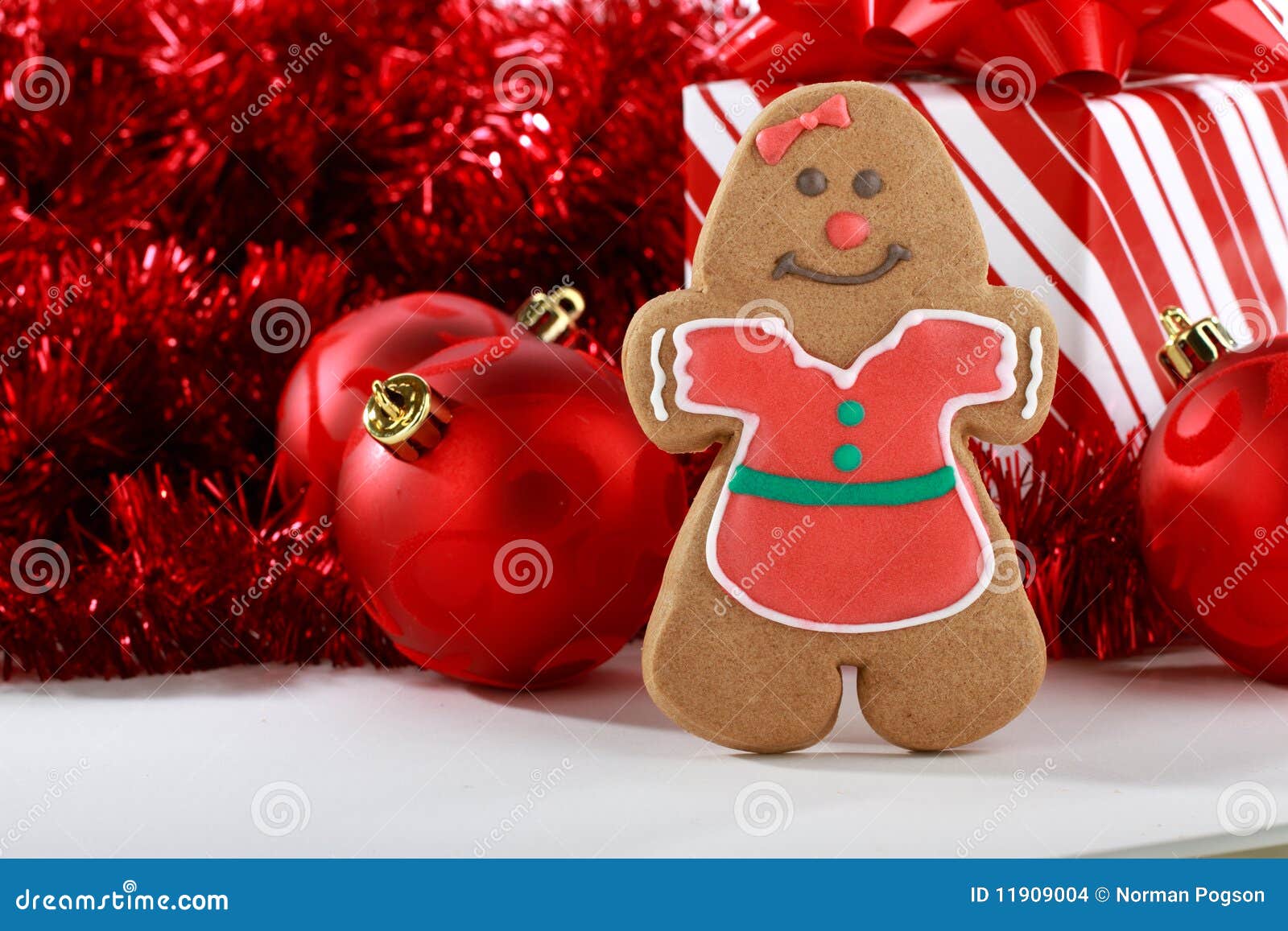 Gingerbread Girl stock photo. Image of xmas, girl, gingerbread - 11909004