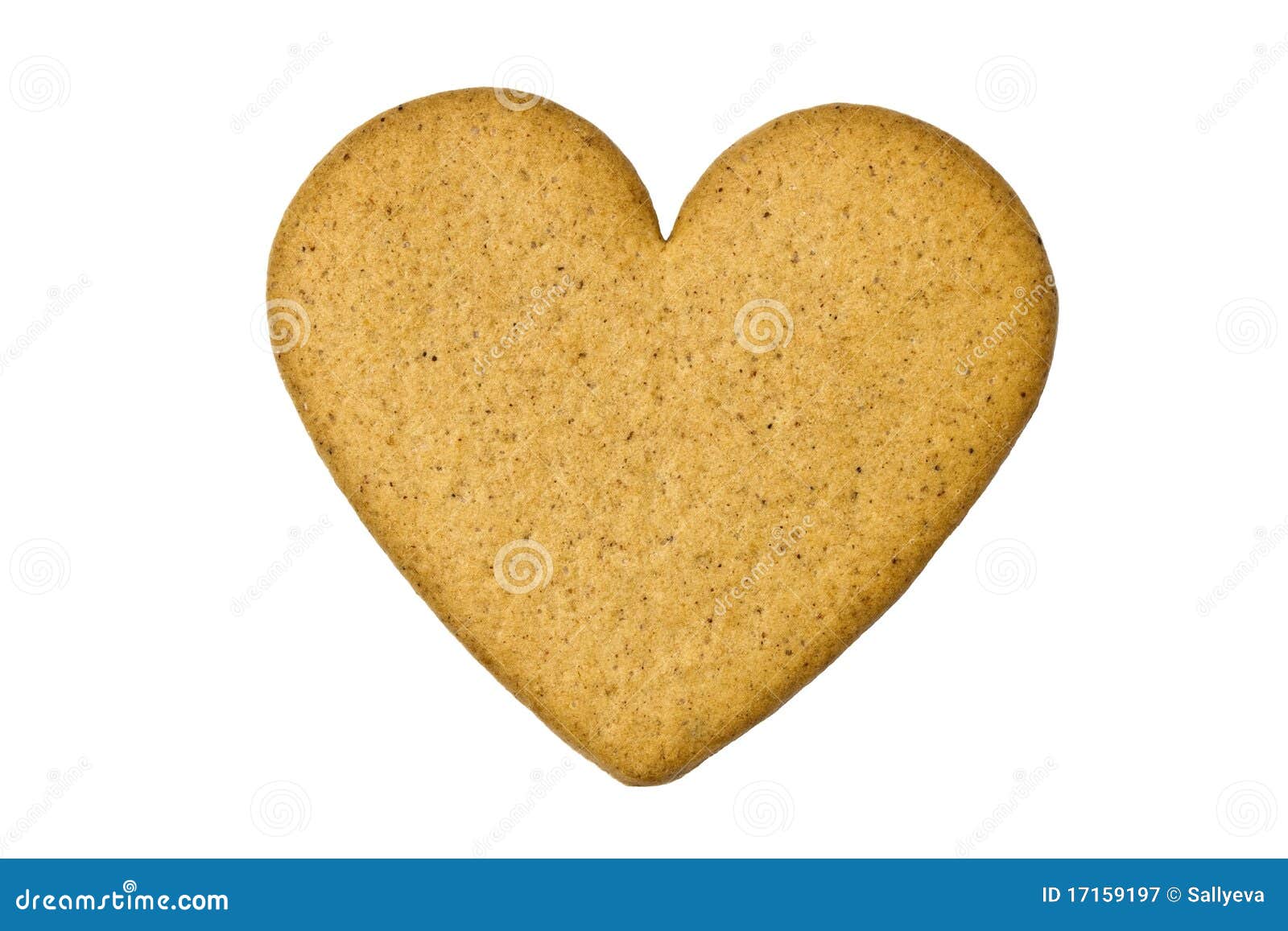 Gingerbread-Heart With I Love You In German Royalty-Free Stock ...