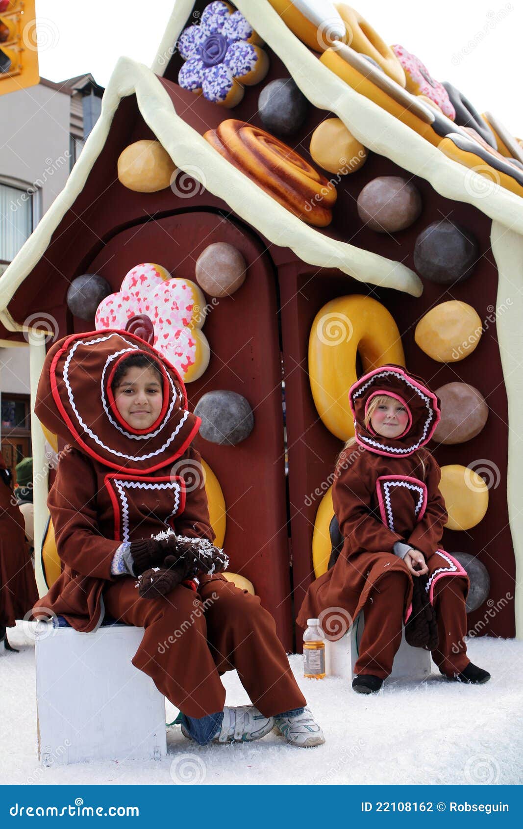 Gingerbread House Float Toronto Santa Claus Parade Editorial ...