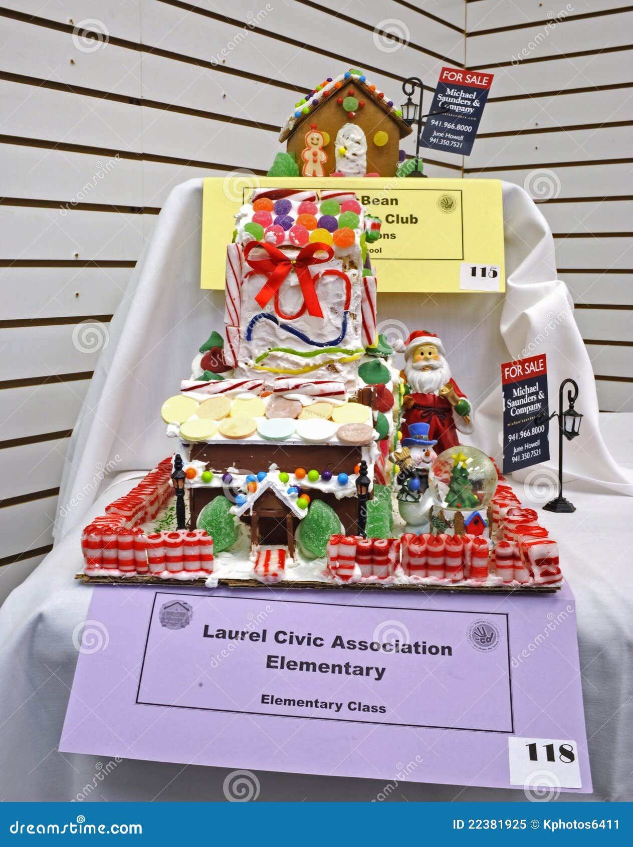 Gingerbread House Made by Laurel School Editorial Image - Image of ...