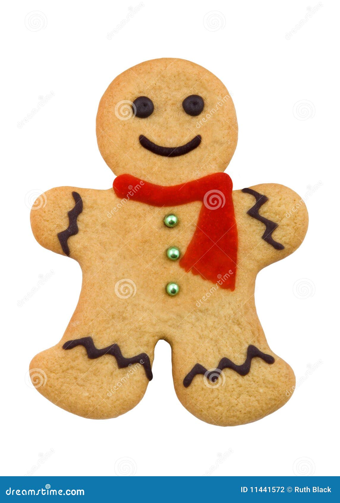 Gingerbread man stock photo. Image of cutout, drink, shot - 11441572
