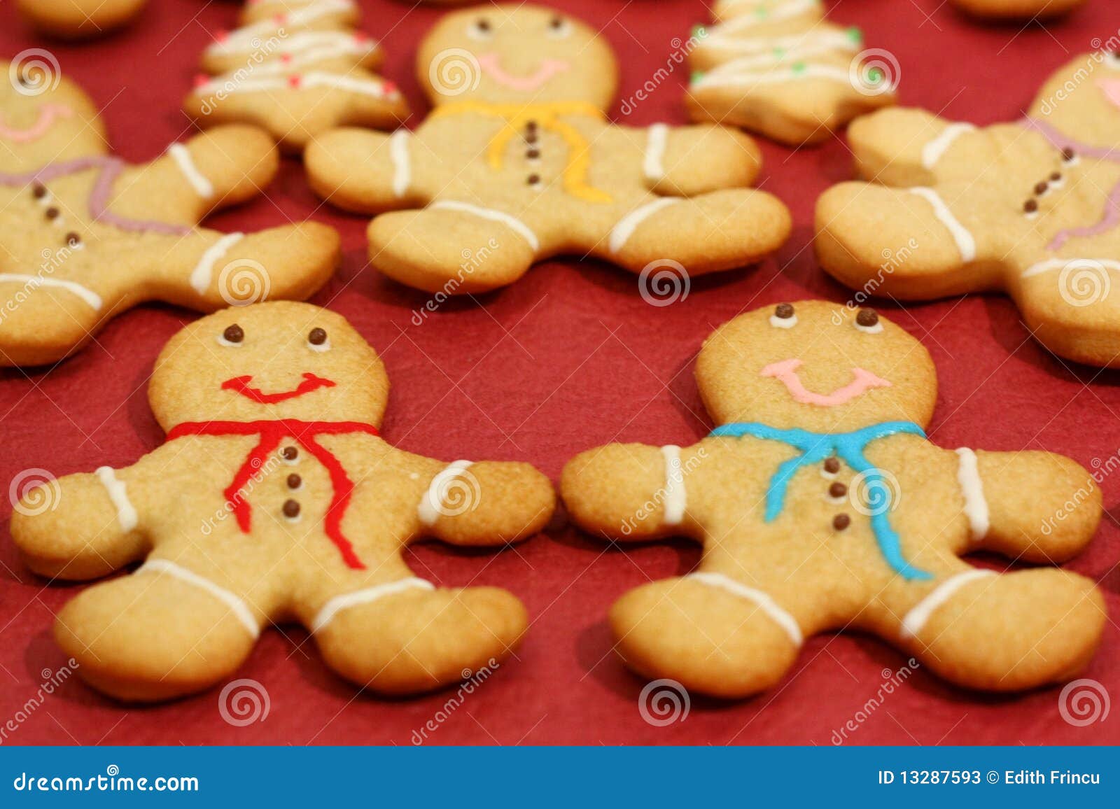 Gingerbread man stock image. Image of edible, christmas - 13287593