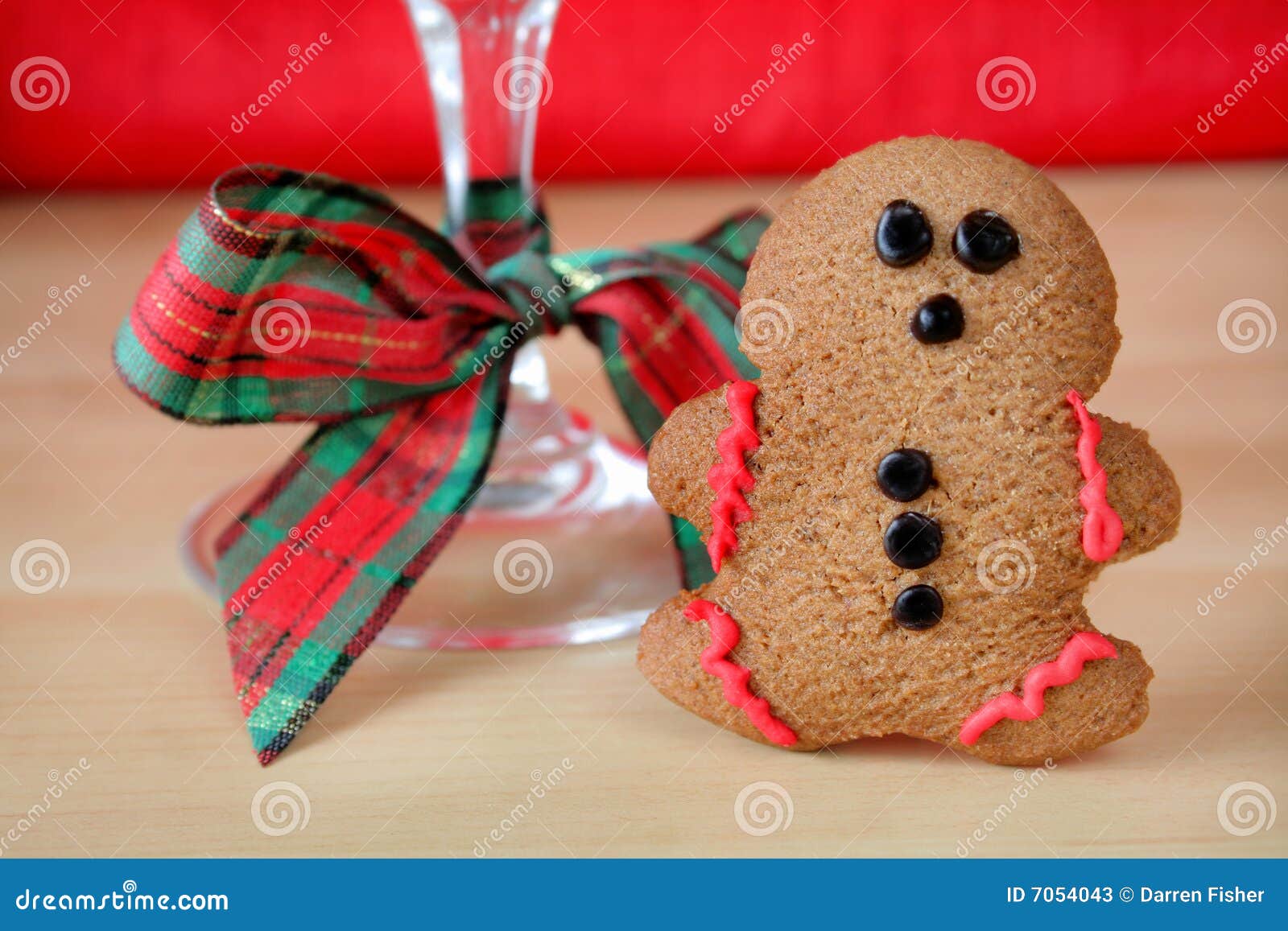 Gingerbread Man #2 stock image. Image of selective, gift - 7054043