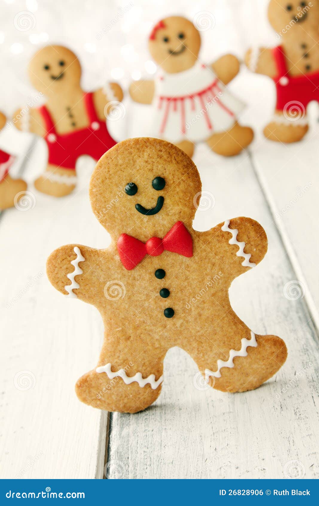 Gingerbread man stock photo. Image of smile, home, treats - 26828906