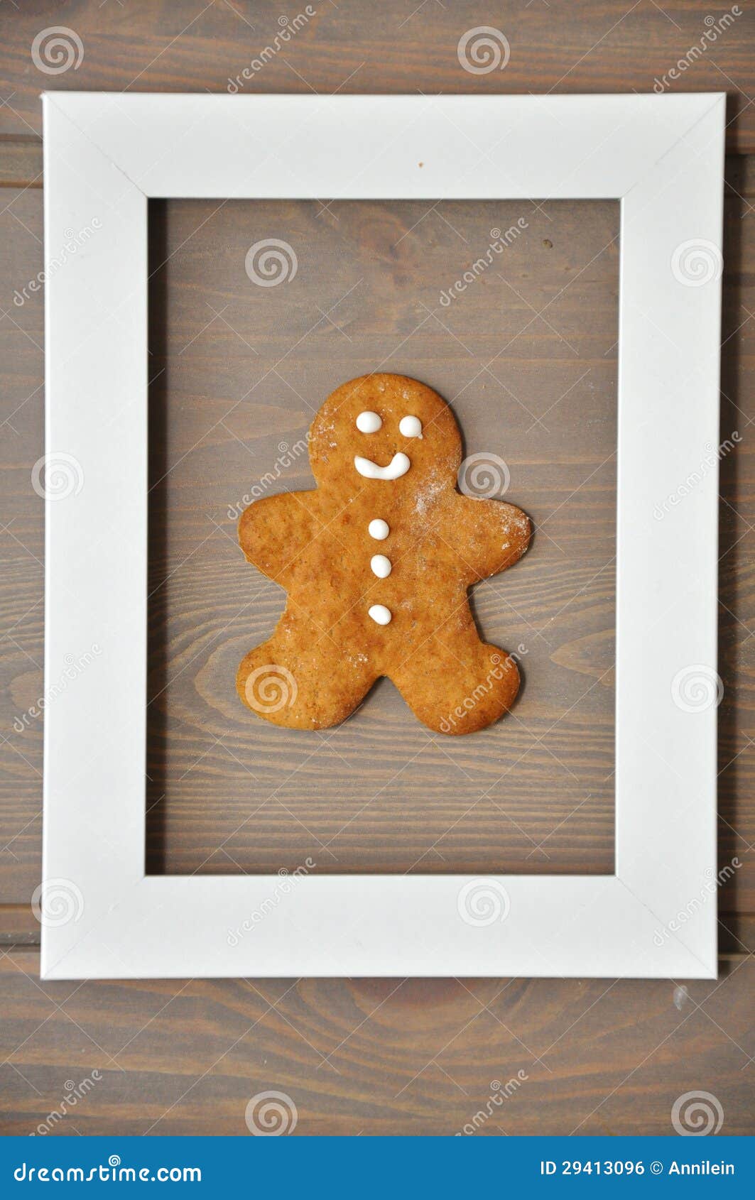 Gingerbread man stock photo. Image of frosting, cinnamon - 29413096