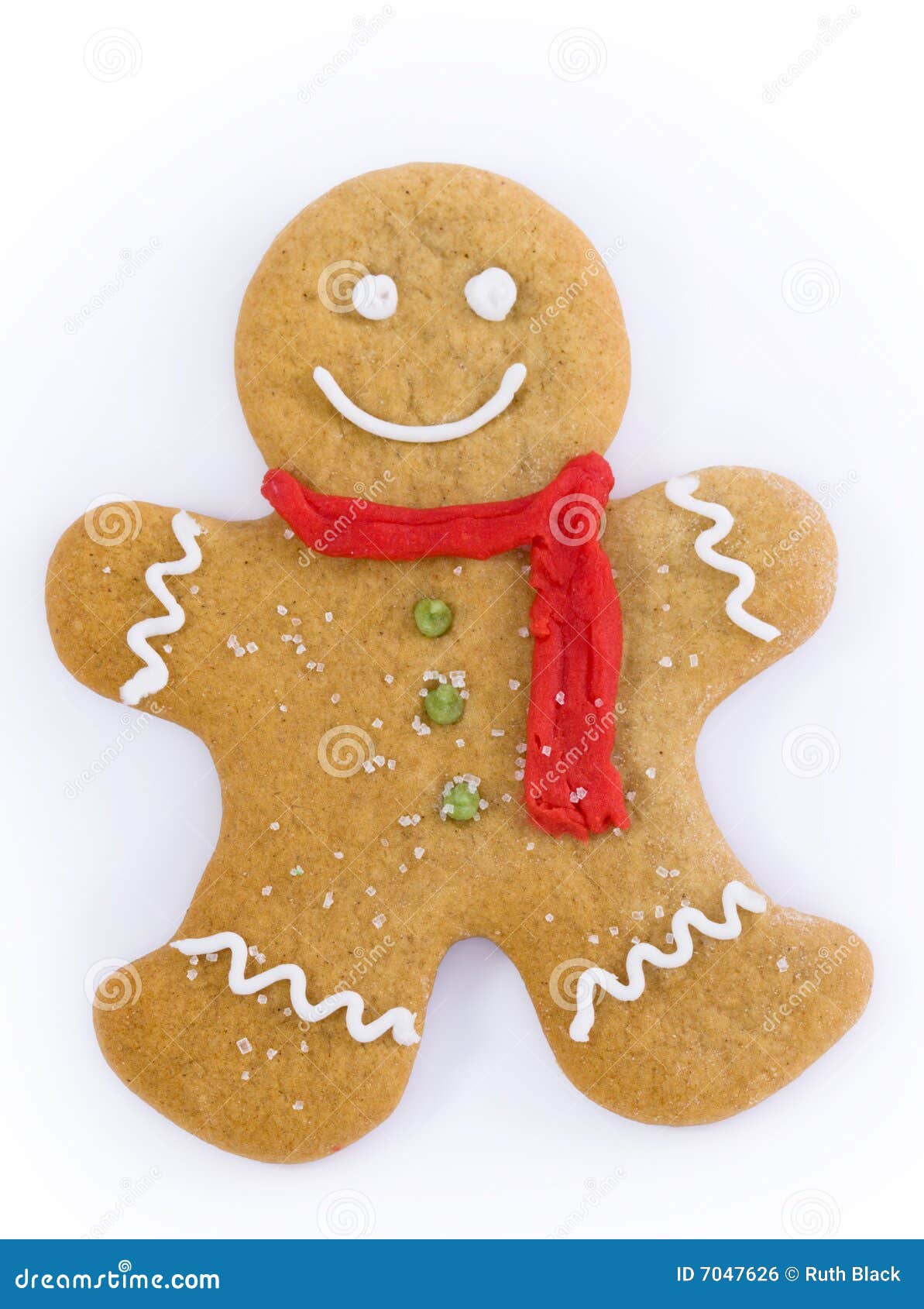Gingerbread man stock photo. Image of shape, home, smiling - 7047626