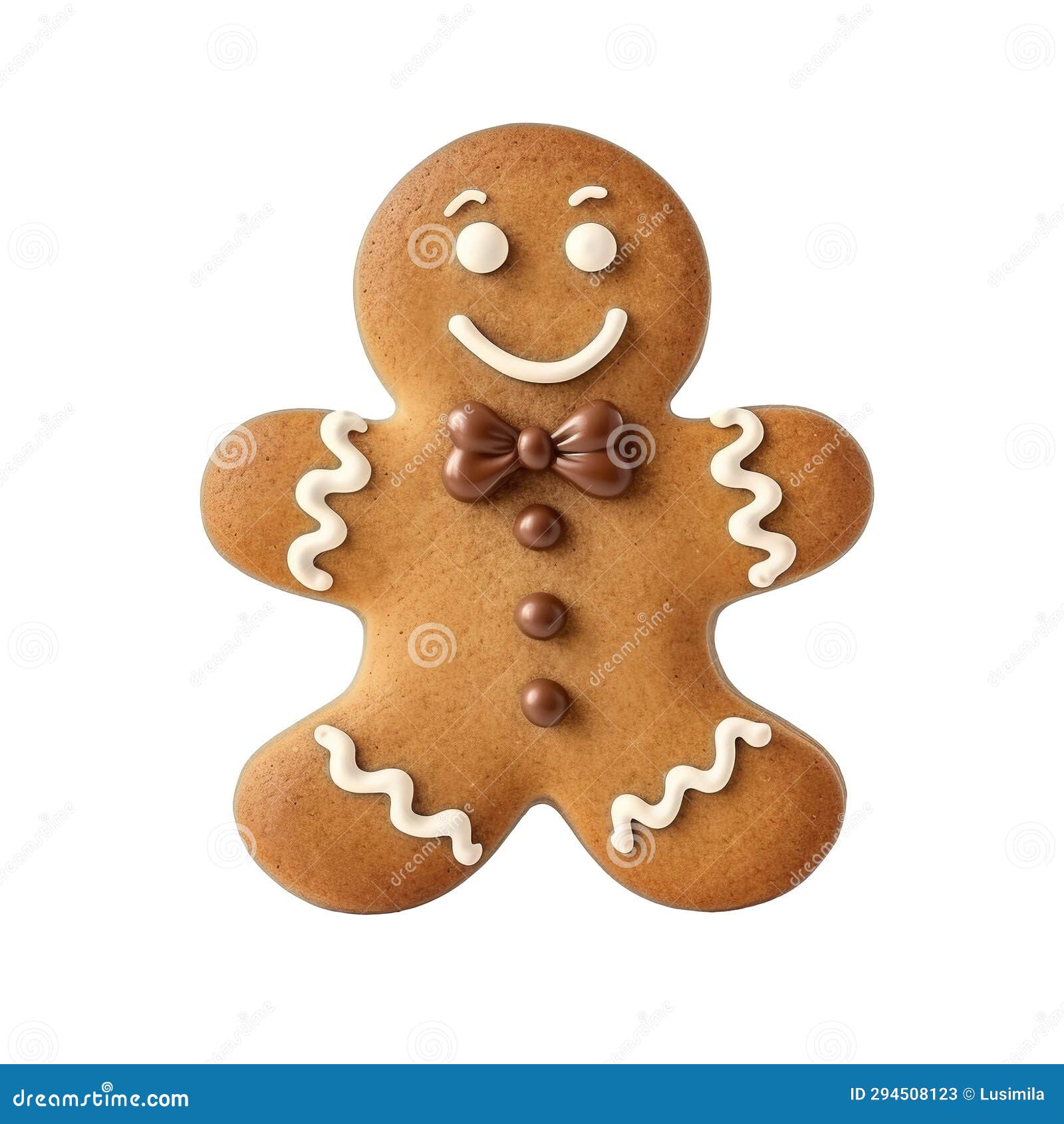 Gingerbread man cookie stock image. Image of xmas, decoration - 294508123