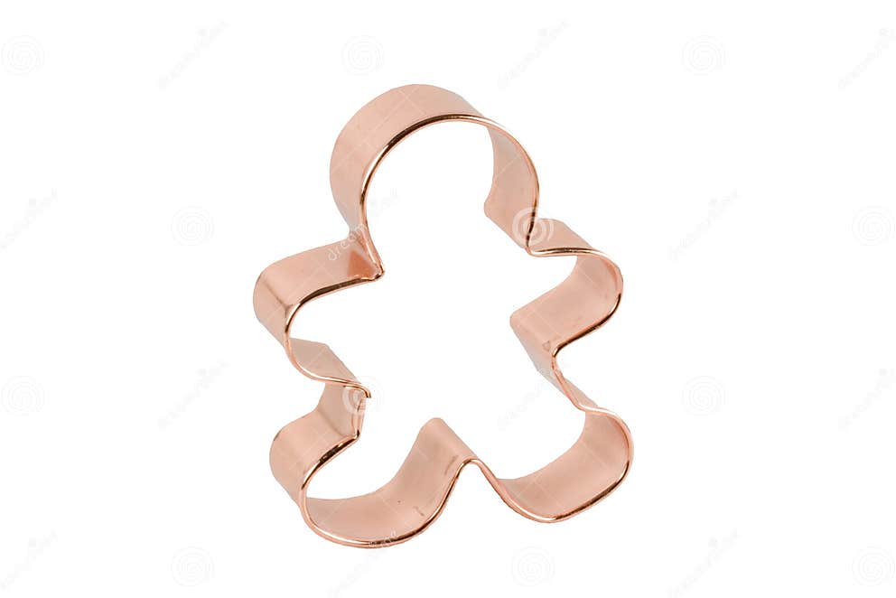 Gingerbread man cutter stock image. Image of tool, cookware - 1462105