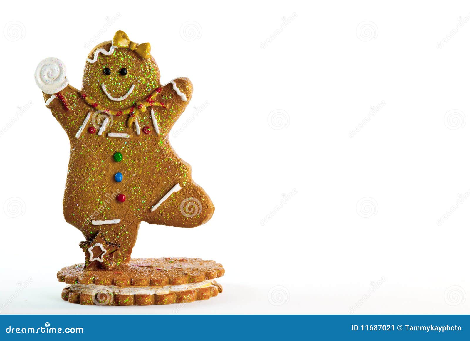 Gingerbread Man Frame stock image. Image of decor, candy - 11687021