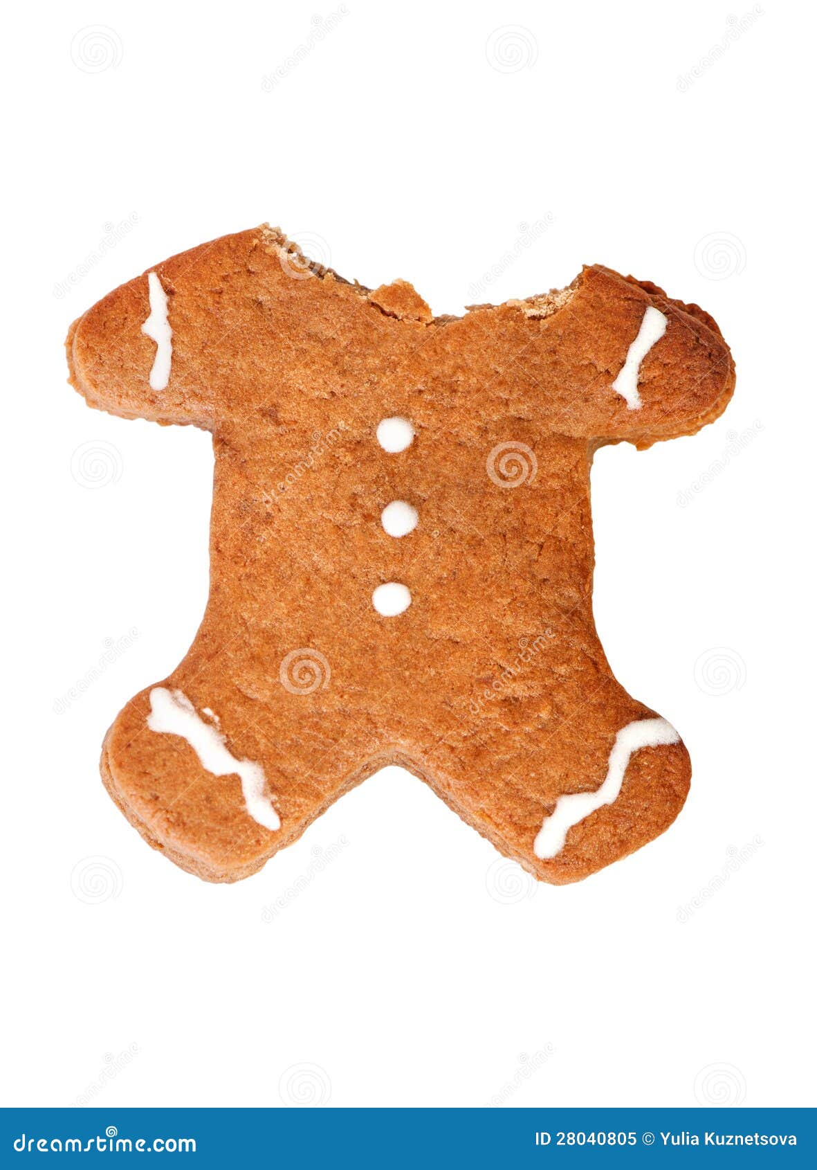 Gingerbread Man without Head Stock Image - Image of background ...
