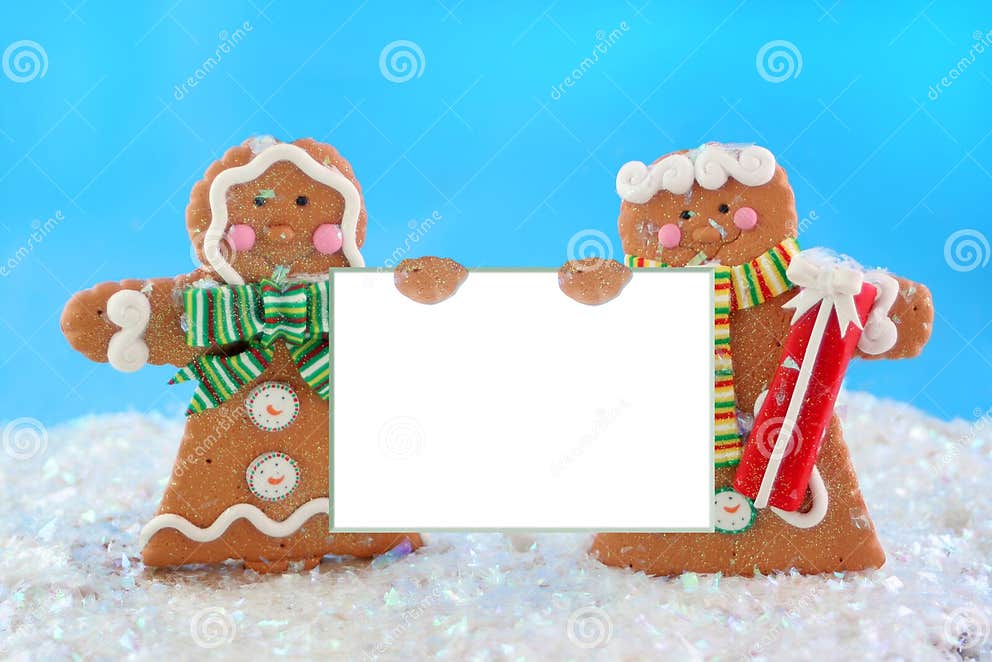 Gingerbread man sign stock photo. Image of tree, outdoors - 7002892