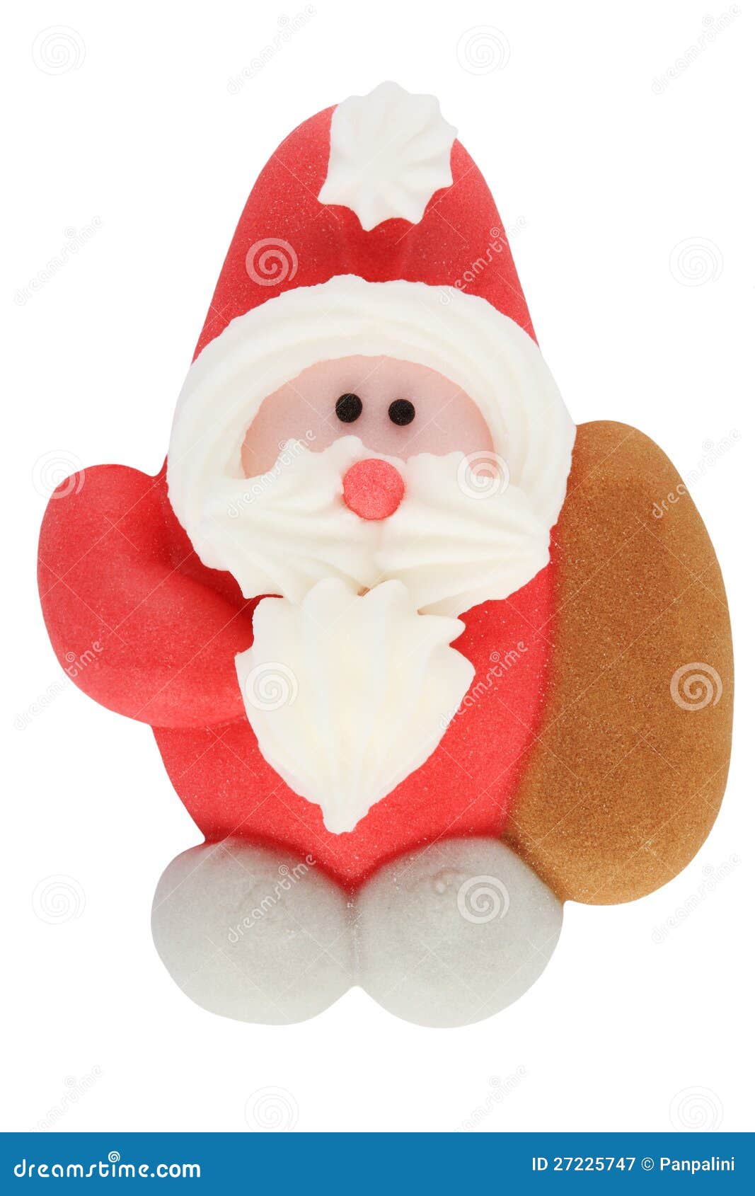 Gingerbread Santa Claus stock image. Image of vertical - 27225747