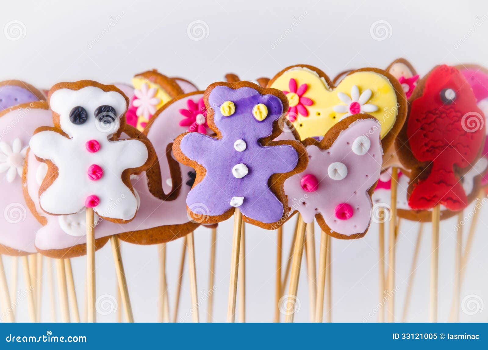 Gingerbread shapes stock image. Image of tasty, marzipan - 33121005