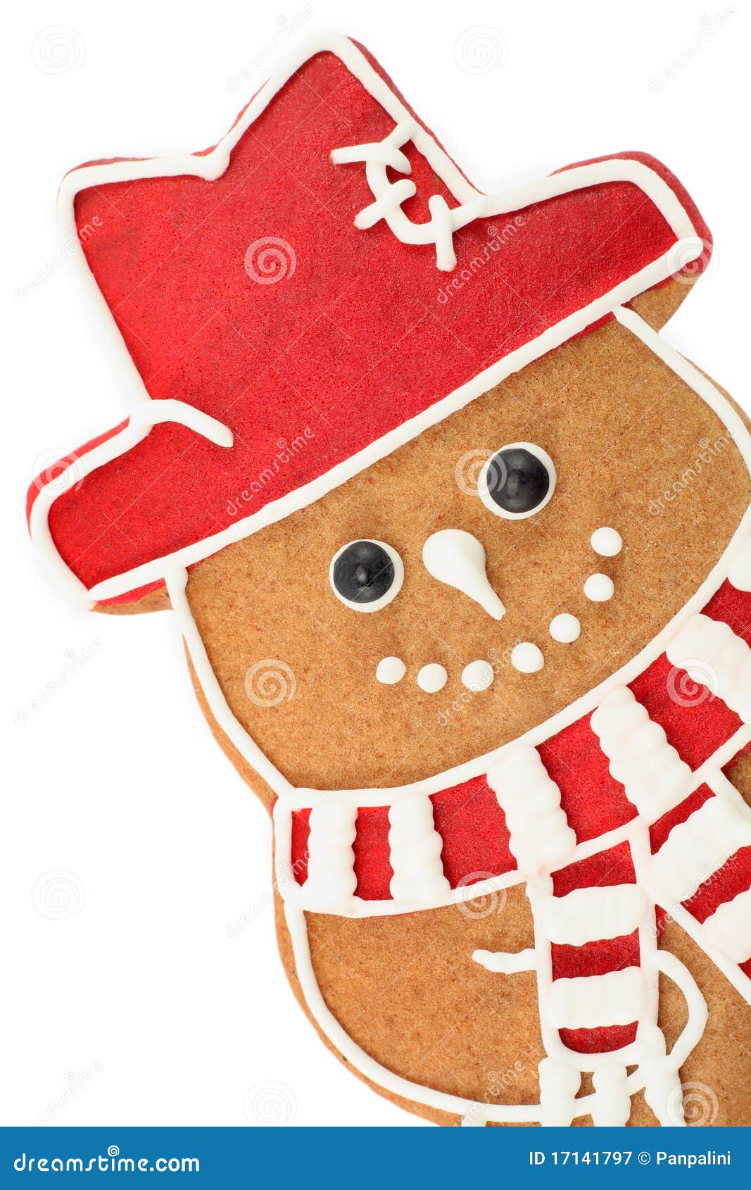 Gingerbread snowman stock image. Image of concept, background - 17141797