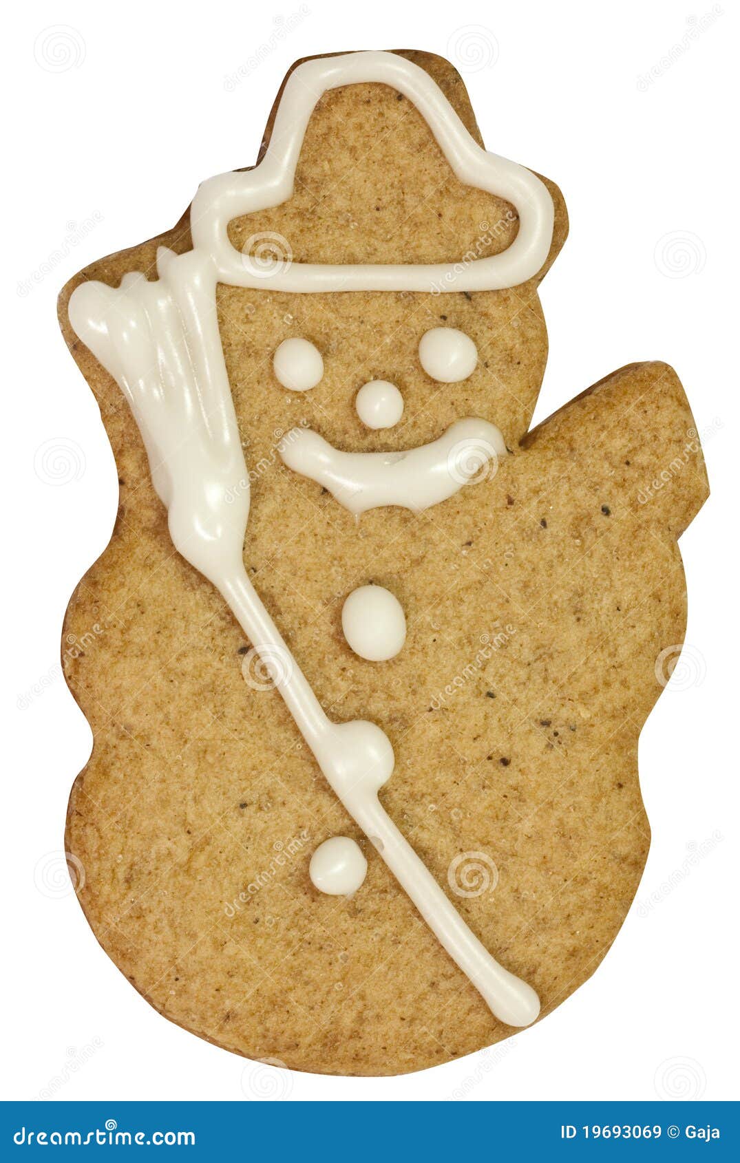 Gingerbread snowman stock image. Image of detail, comfort - 19693069