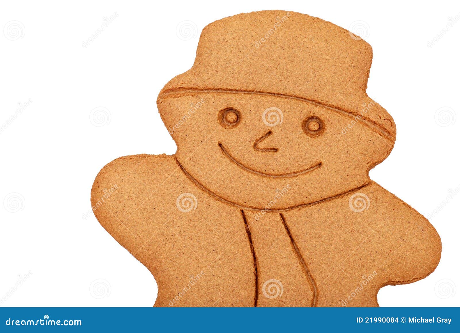 Gingerbread snowman stock photo. Image of seasonal, xmas - 21990084