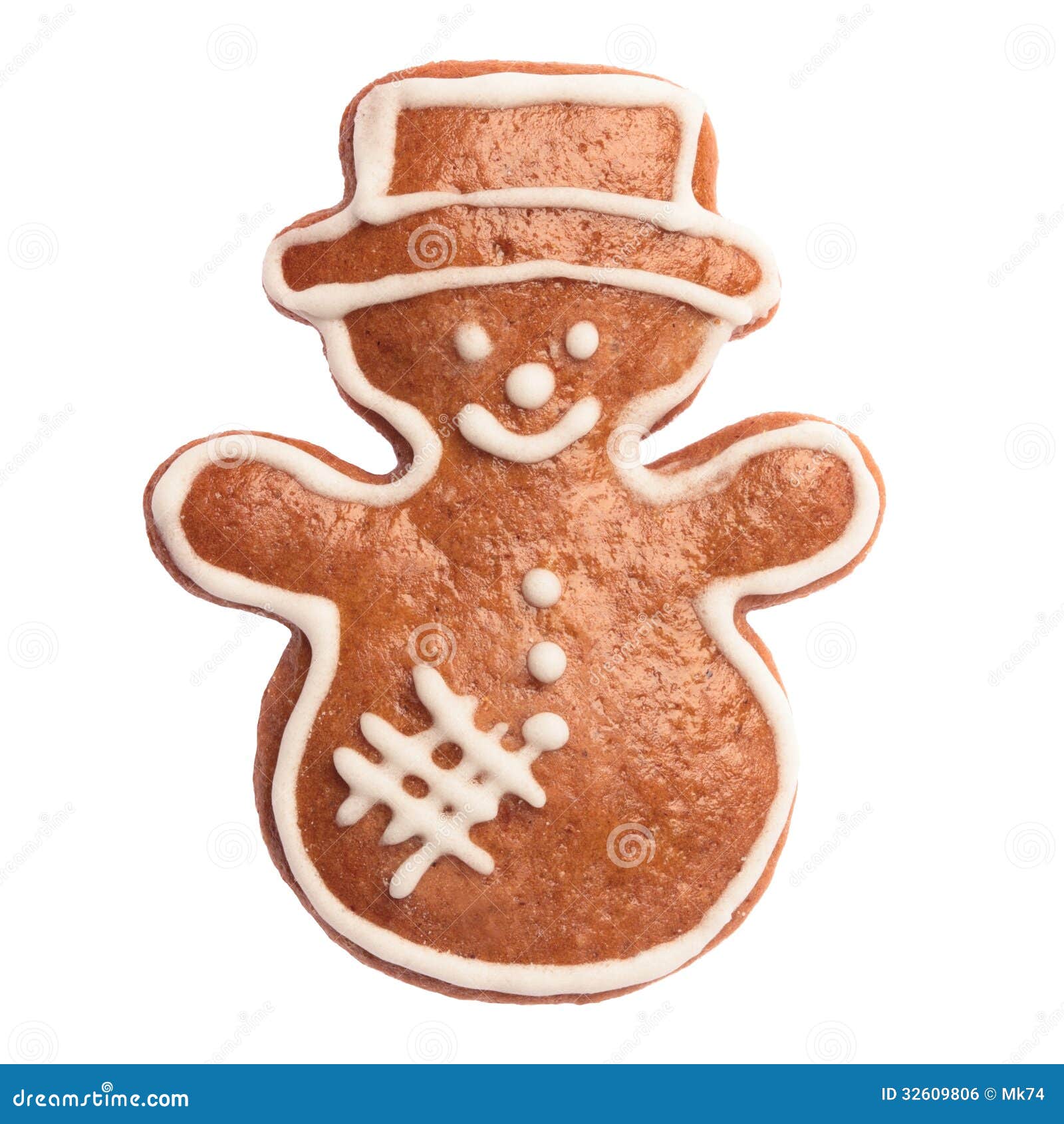Gingerbread snowman stock photo. Image of sweet, gourmet - 32609806