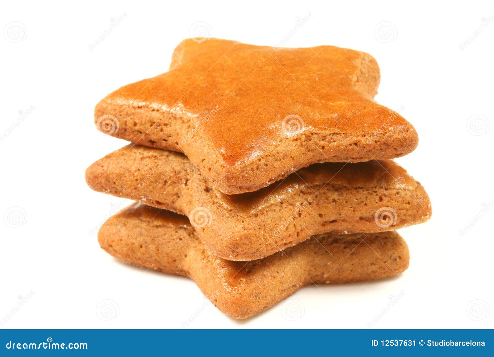 Gingerbread stars stock image. Image of bake, cookies - 12537631