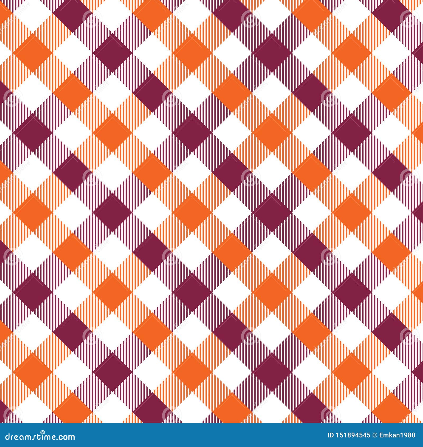 Gingham Pattern Orange and Cherry Red. Texture from for - Plaid ...