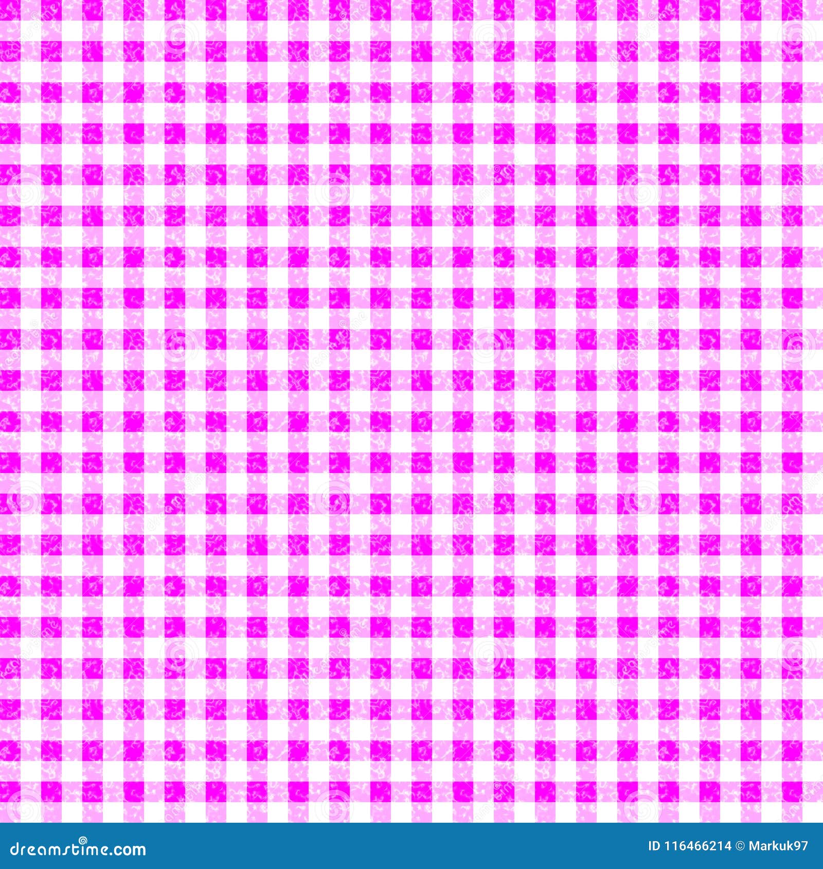 Gingham Pink and White Pattern Stock Illustration - Illustration of ...