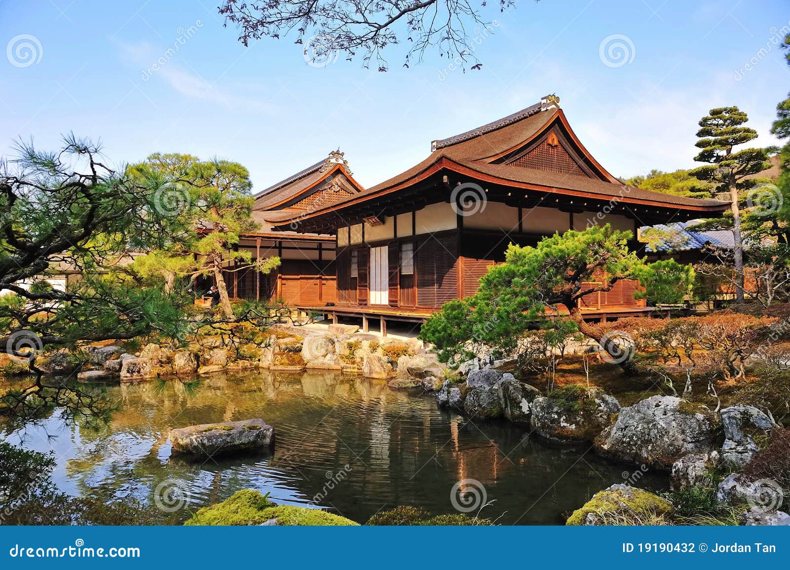 Ginkaku-ji (Temple of Silver Pavilion) in Japan Stock Photo - Image of ...